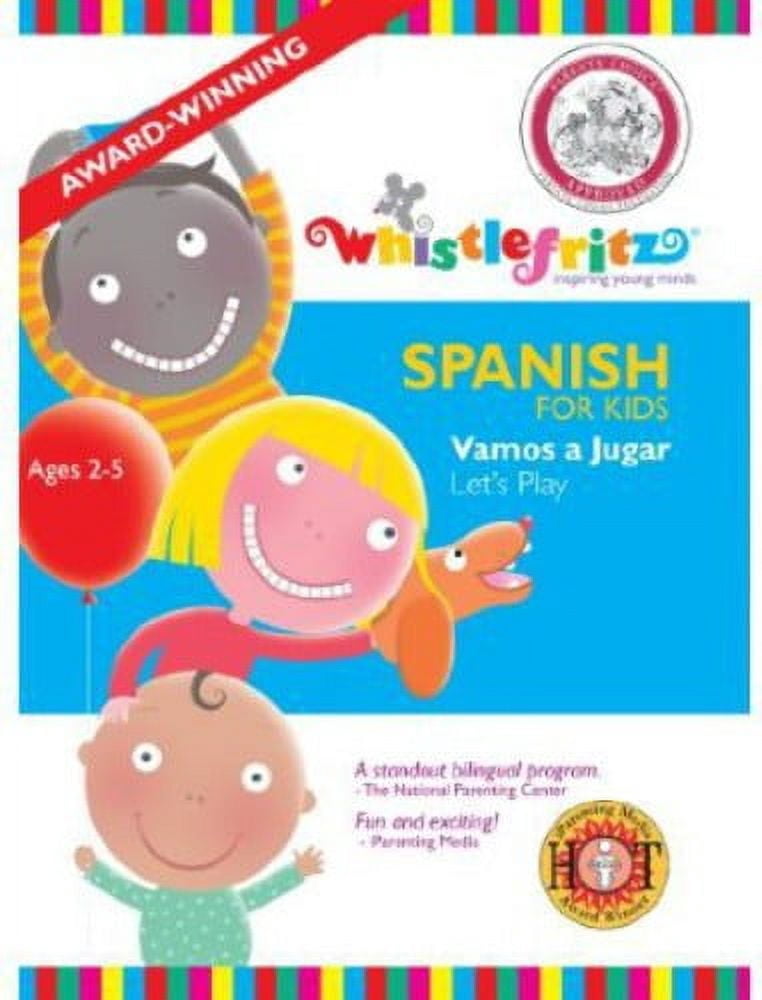 Spanish for Kids: Vamos a Jugar (Let's Play) (DVD), CD Baby, Kids ...