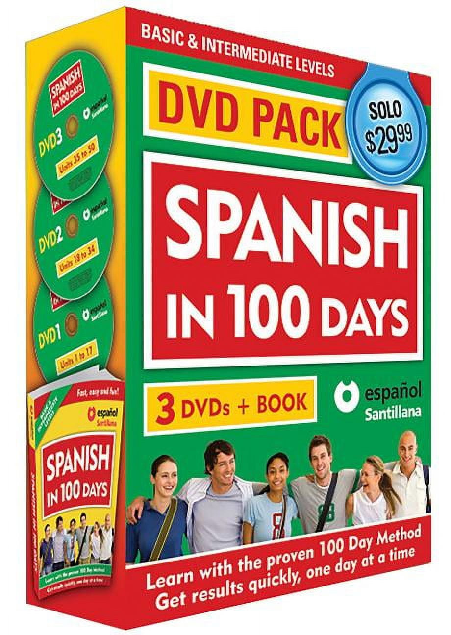 Spanish in 100 Days DVD Pk - Walmart.com