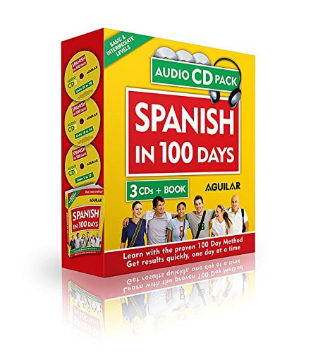 Pre-Owned Spanish in 100 Days (Libro + 3 Cds) / Spanish in 100 Days ...