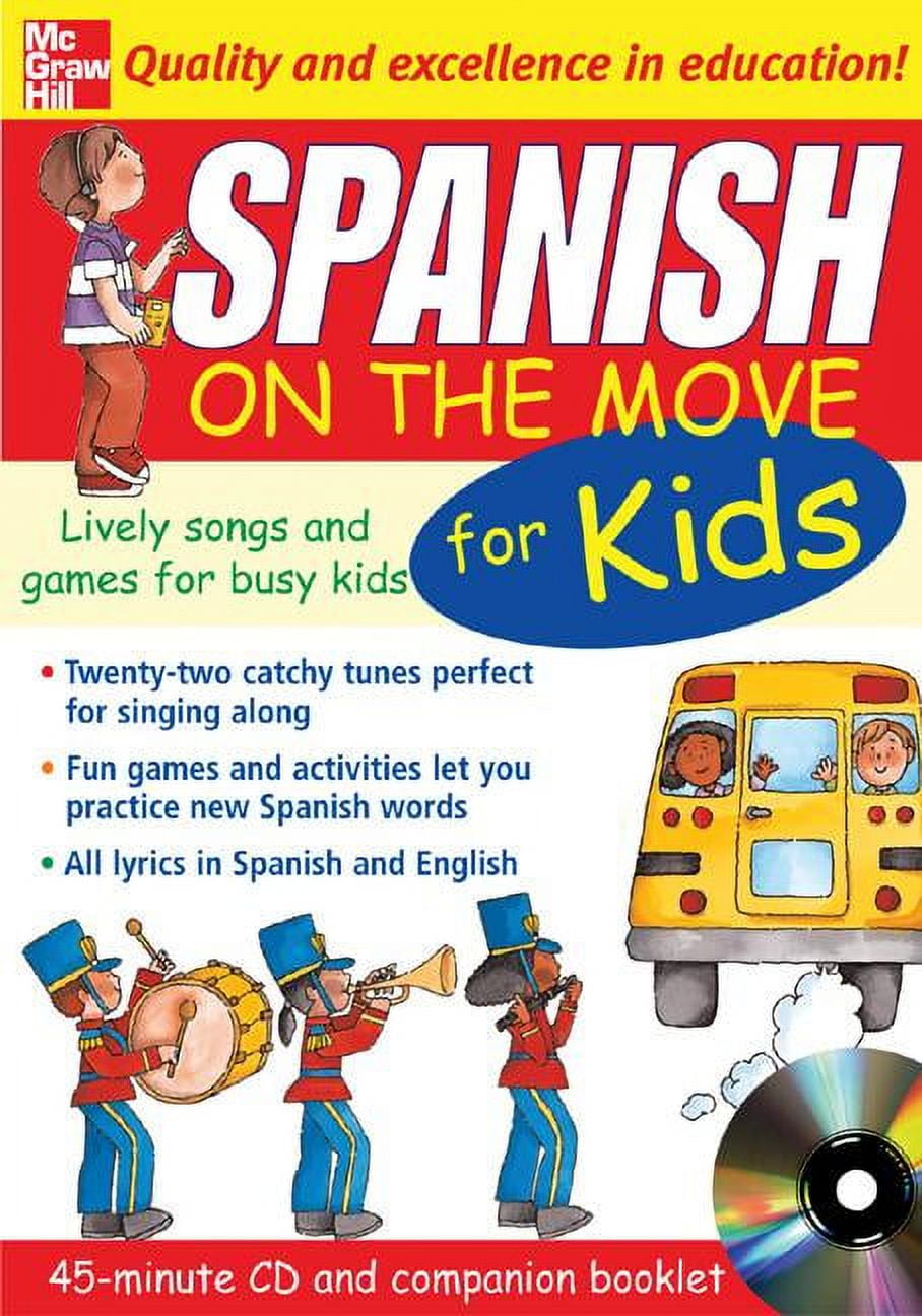 Spanish on the Move for Kids (1cd + Guide) Lively Songs and Games for ...
