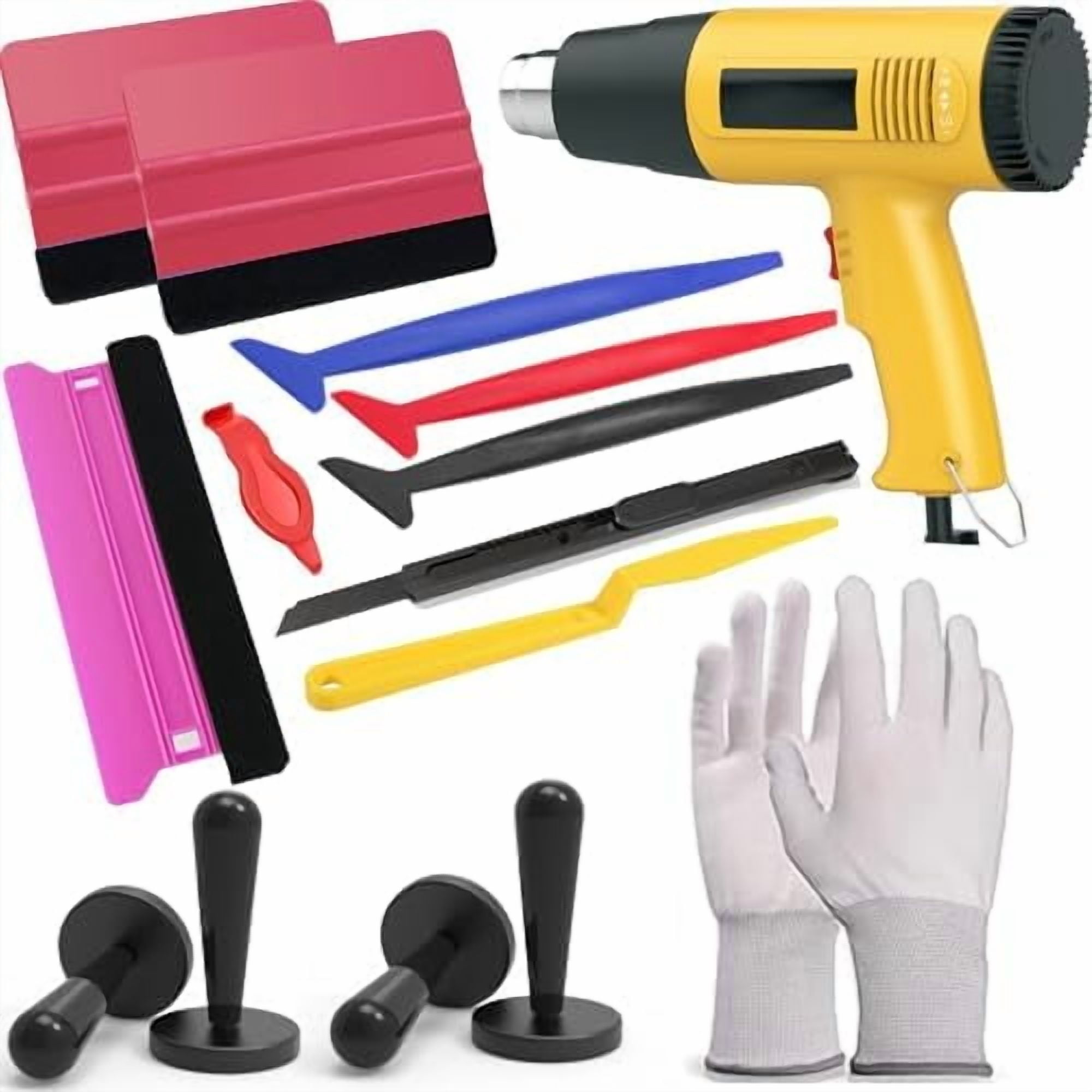 Spanno Heat Gun for Vinyl Wrap, Car Wrap Kit for Window Tint, Include ...