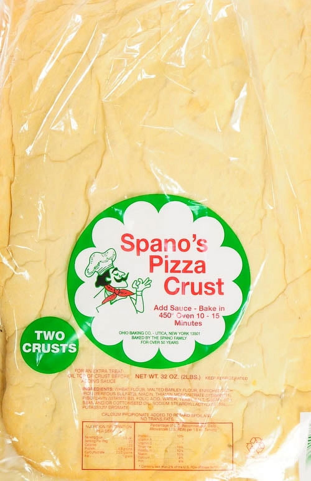 Spano Square Pizza Crust - Walmart.com