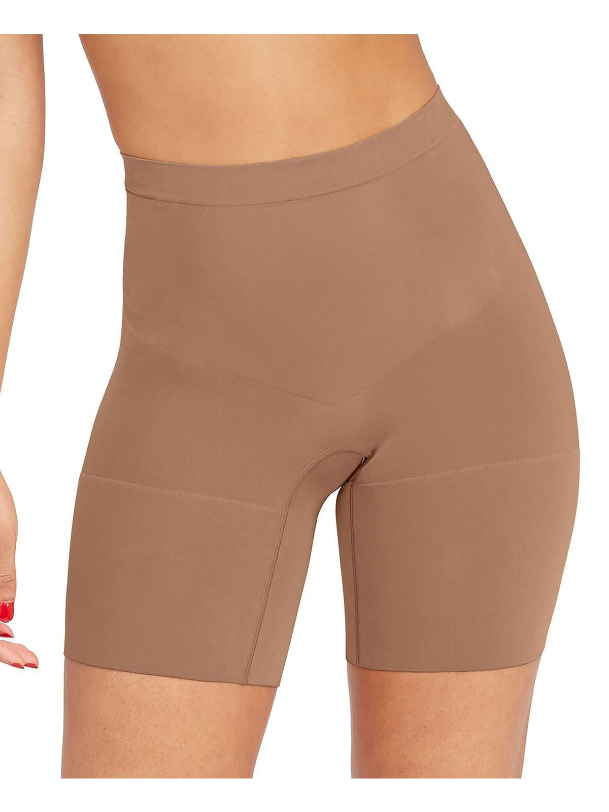 Spanx By Sara Blakely Womens Plus Seamless Lightweight Shaping Short ...