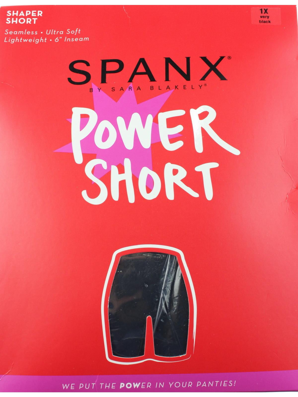 Spanx By Sara Blakely Womens Plus Seamless Lightweight Shaping Short ...