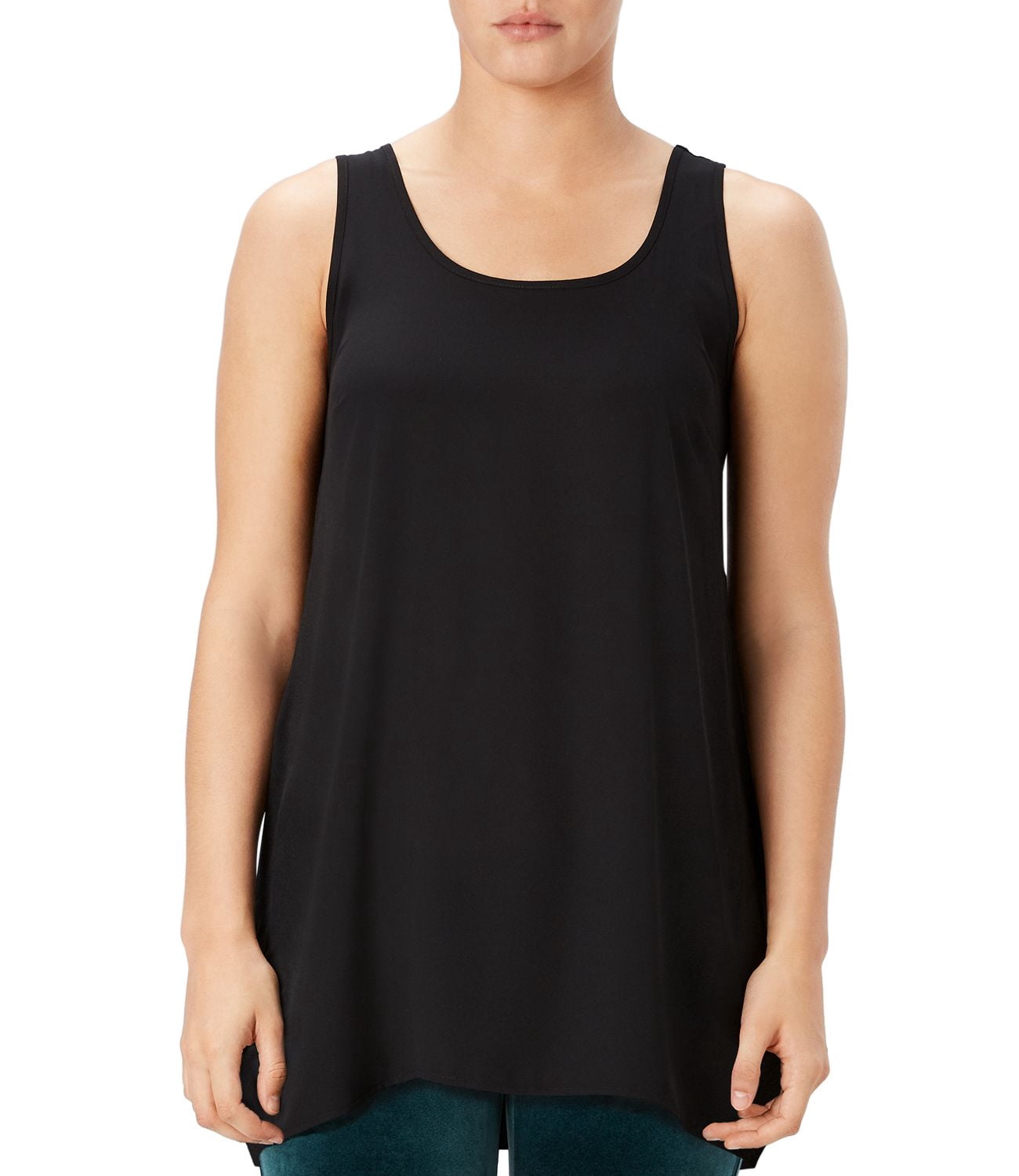 Spanx Perfect Length Top Chiffon Tank - Walmart.com