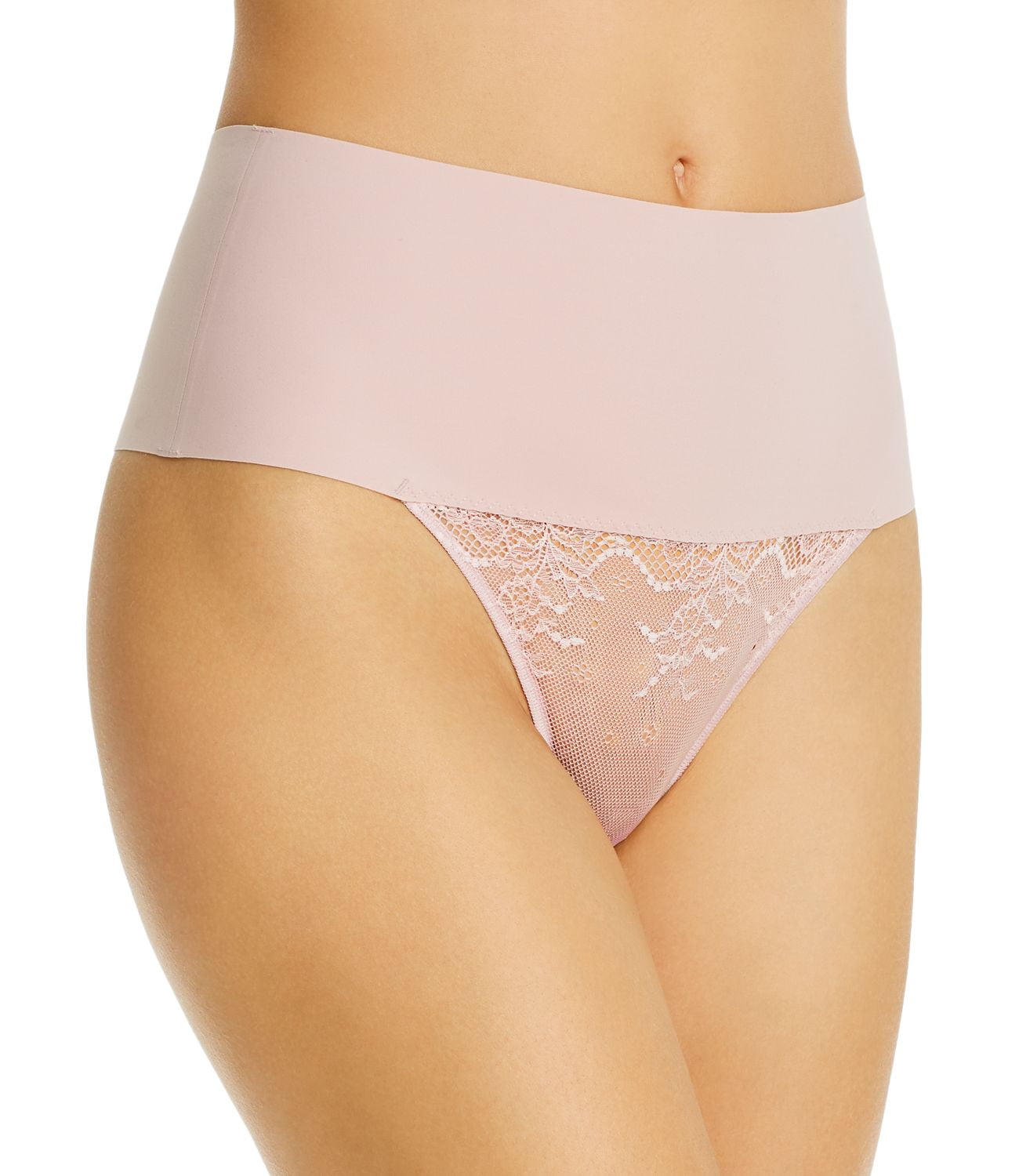 Spanx Undie Tectable Cheeky Hi Waist Thong Womens
