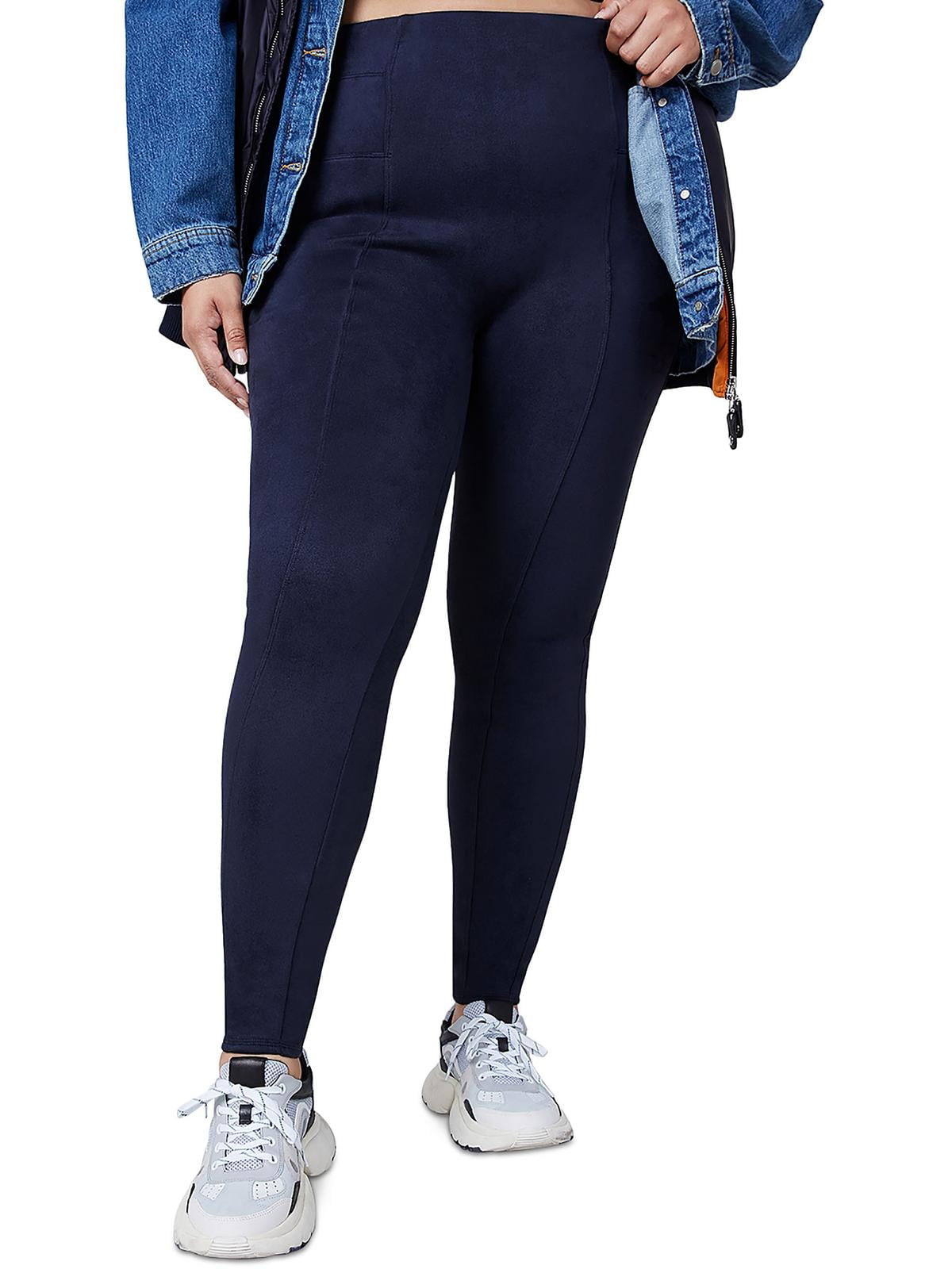 Spanx Womens Faux Suede Pull On Leggings - Walmart.com