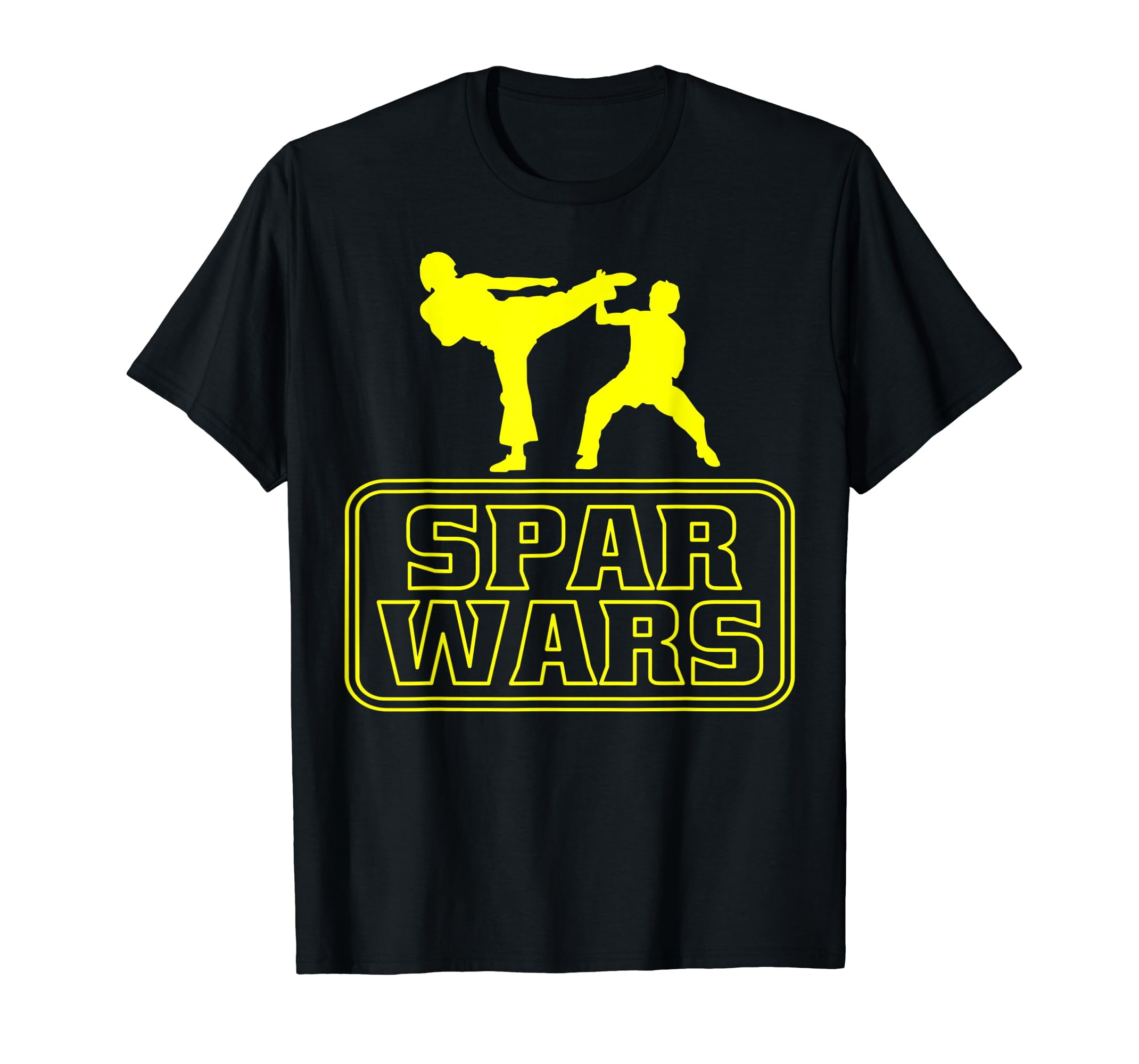 Spar Wars Martial Arts Cool Taekwondo Funny Shirt - Walmart.com