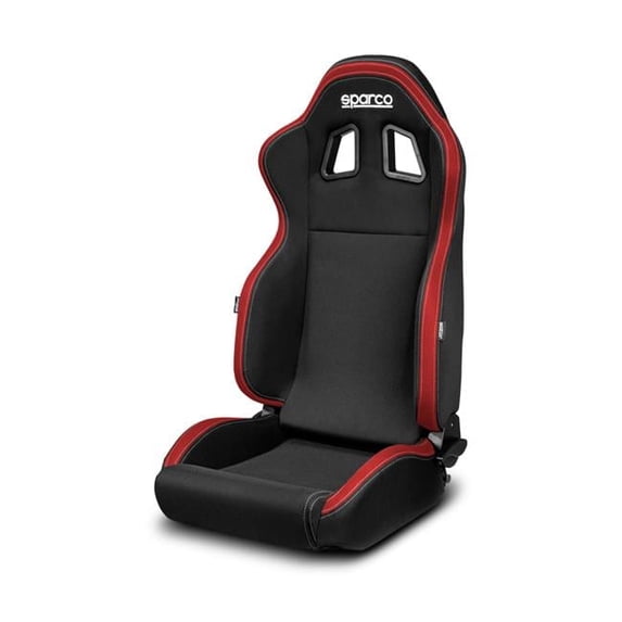 Sparco 009014NRRS R100 Racing Seat, Black & Red - Walmart.com