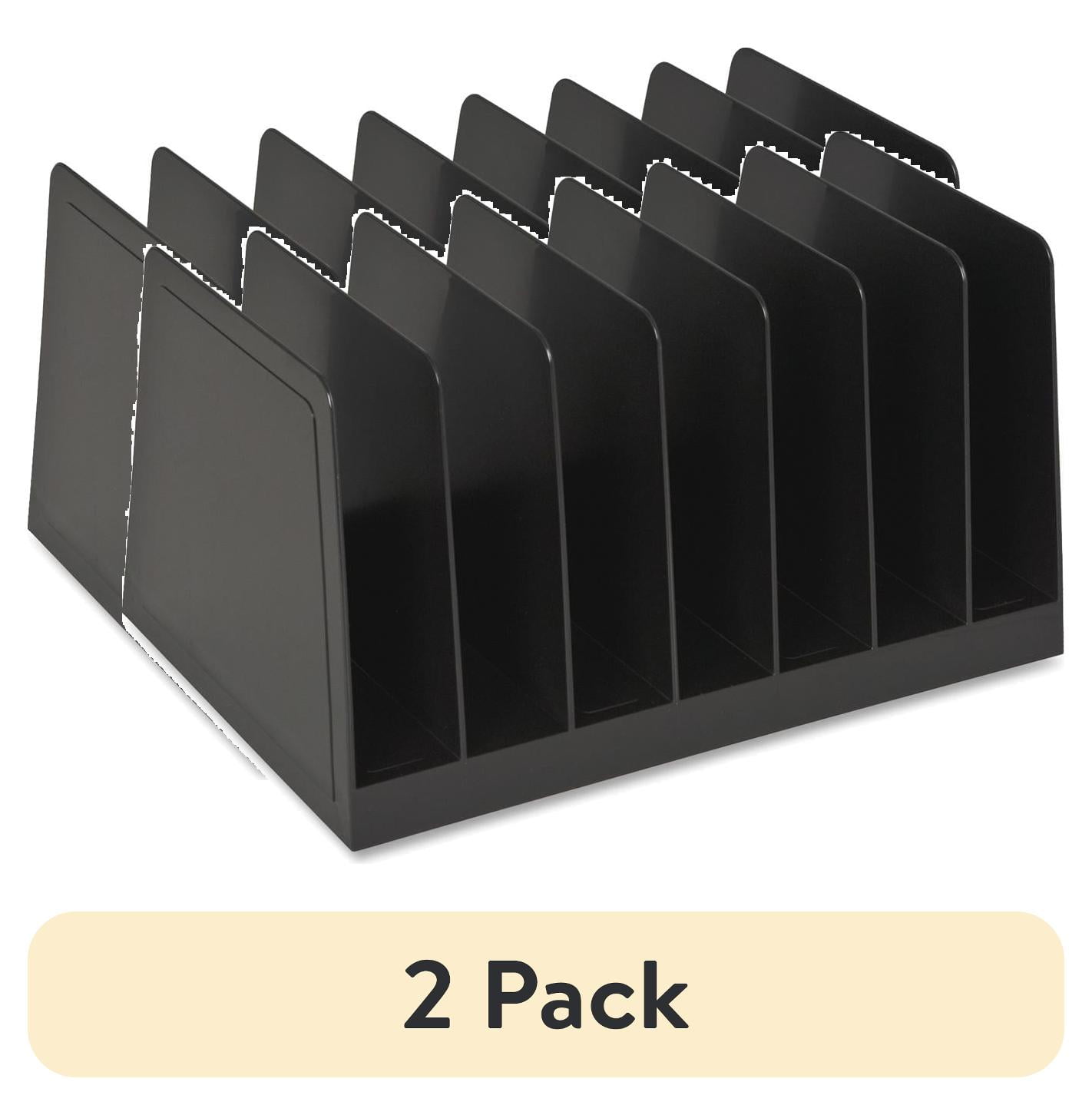 (2 pack) Sparco 7-slot Desktop Sorter Organizer - Walmart.com