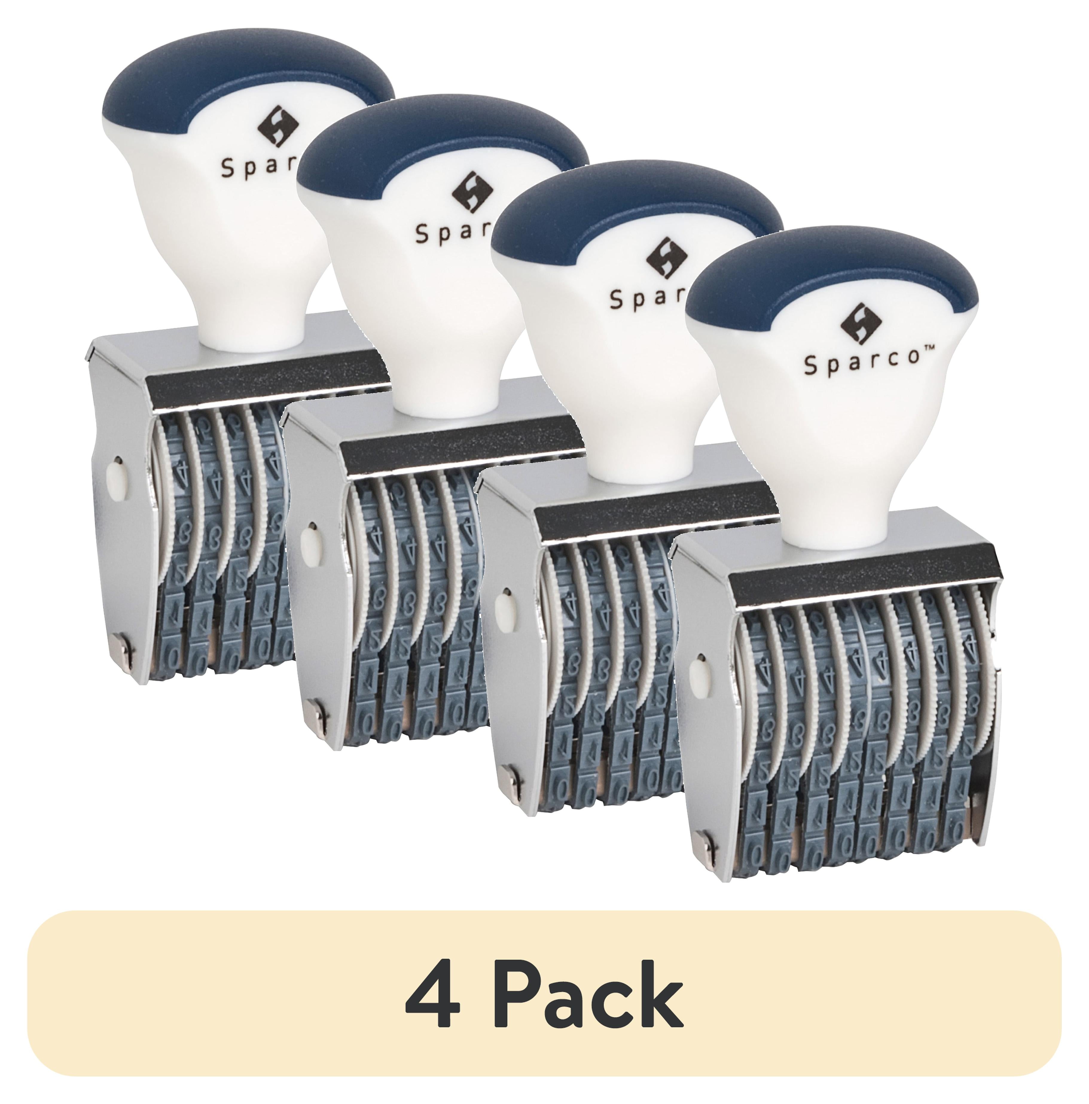 (4 pack) Sparco Numbering Stamps - Walmart.com