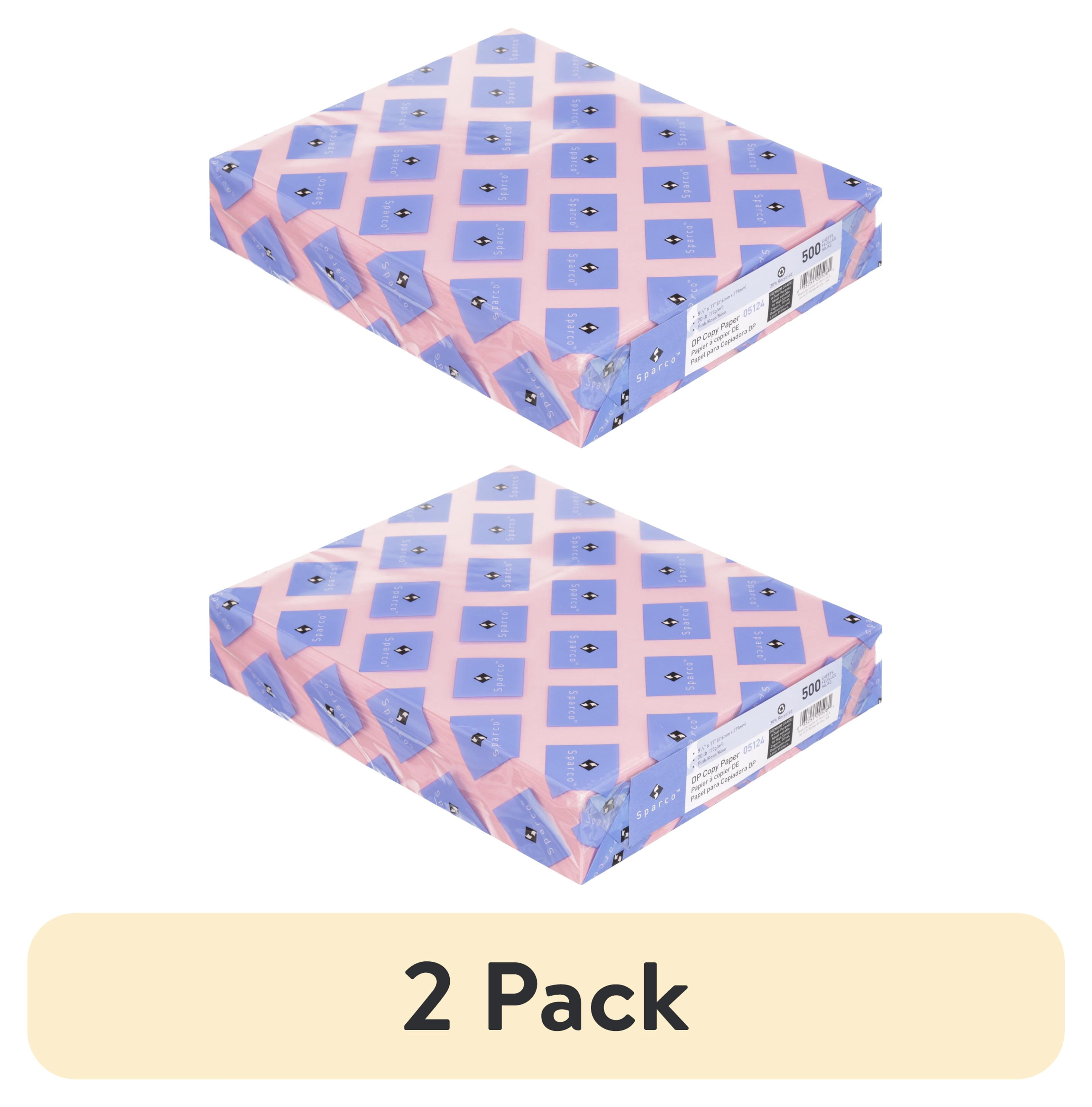 (2 pack) Sparco Premium-Grade Color Copy Paper -8 1/2" x 11" - 20 lb ...