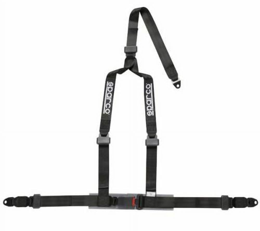 Sparco Racing Street 3 Point Bolt-In 2" Seat Belt Harness (Black ...