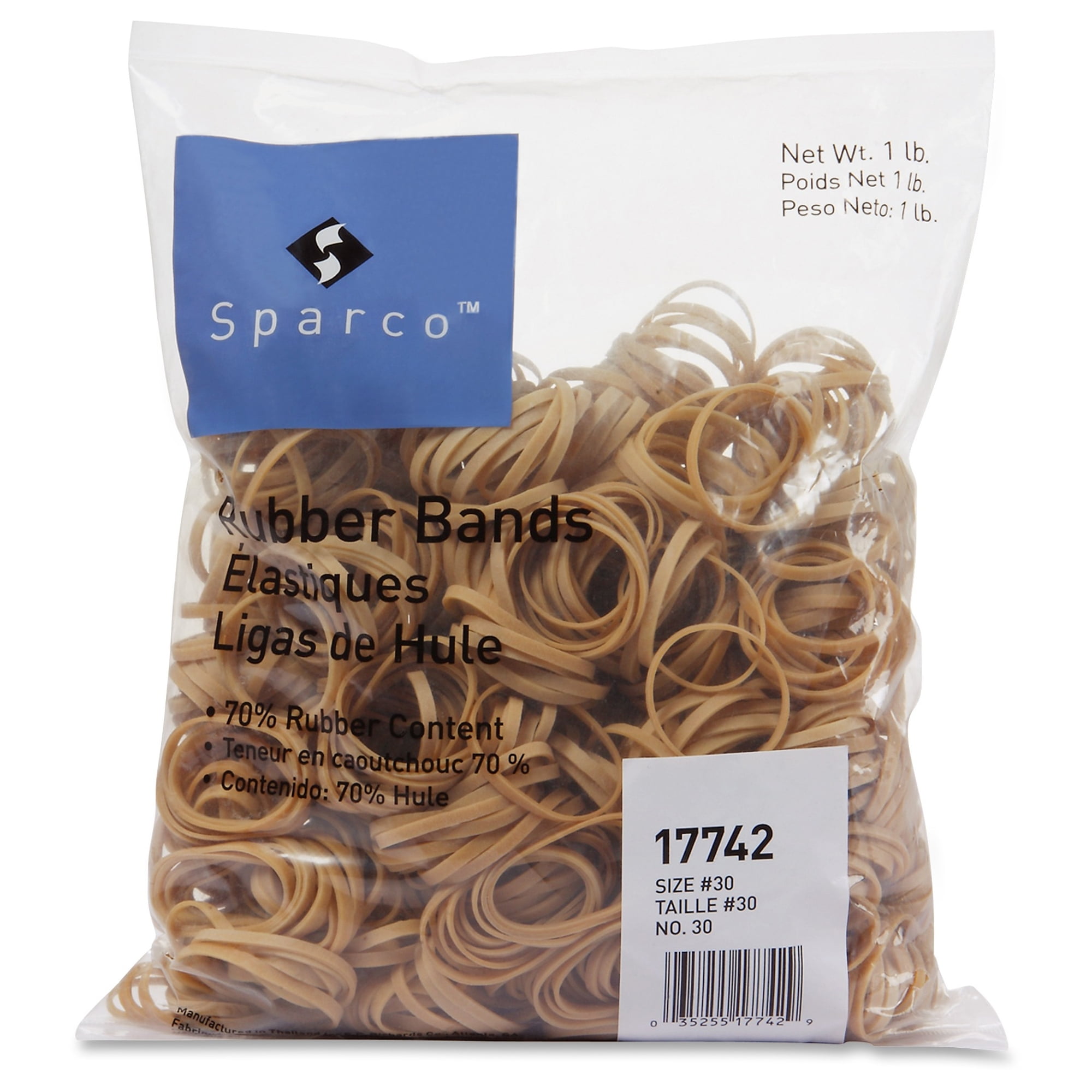 Sparco Rubber Bands - Size: #30 - Stretchable, Sustainable - 25 / Pack ...
