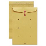 Sparco, SPR01375, String/Button Inter-Department Envelopes, 100 / Box ...