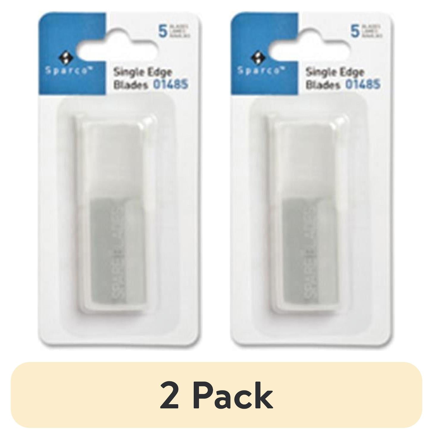 (2 pack) Sparco, SPR01485, Tap-Action Razor Knife Refill Blades, 5 ...