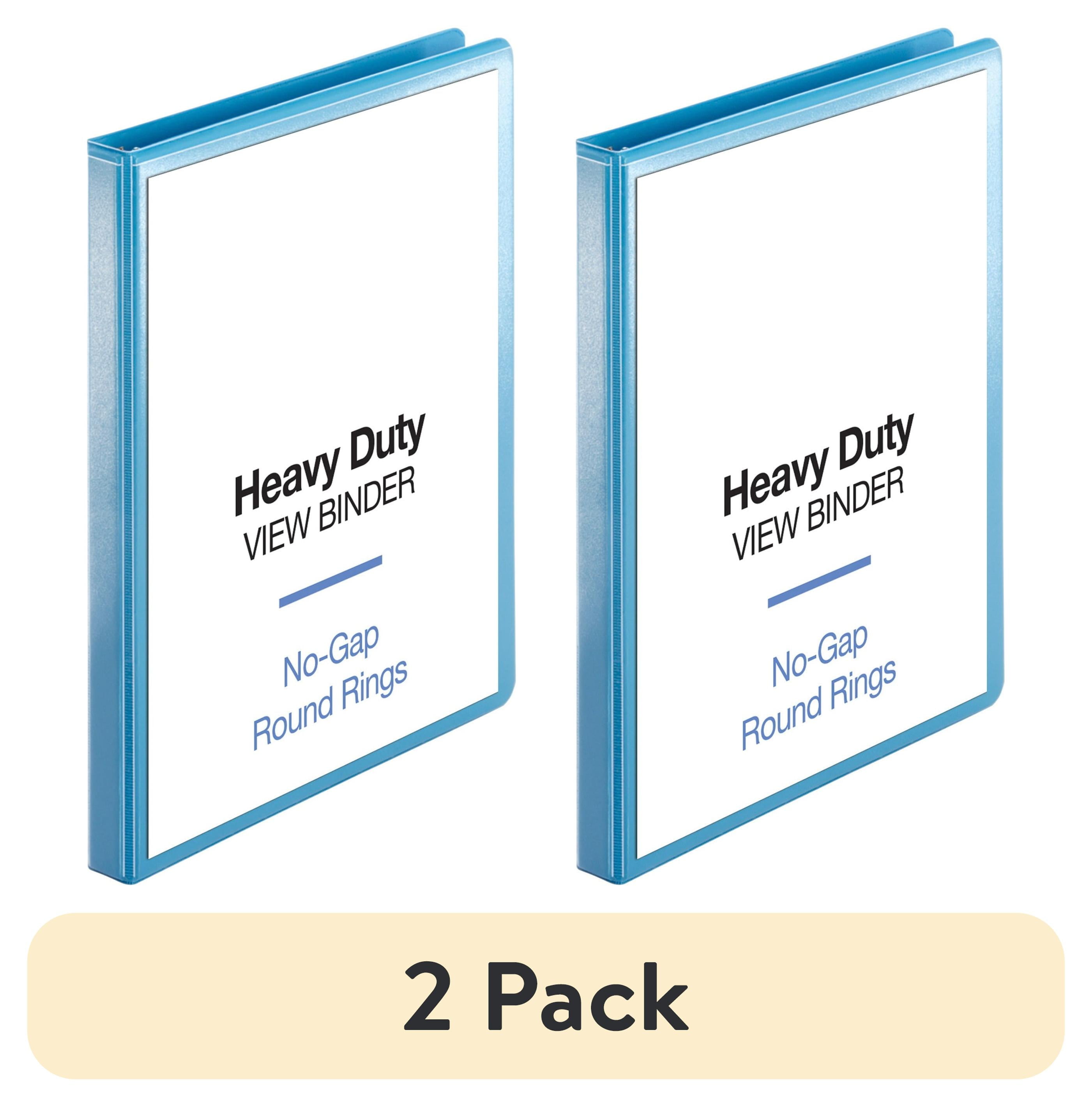(2 pack) Sparco, SPR19552, Premium Round Ring View Binders, 1 Each ...