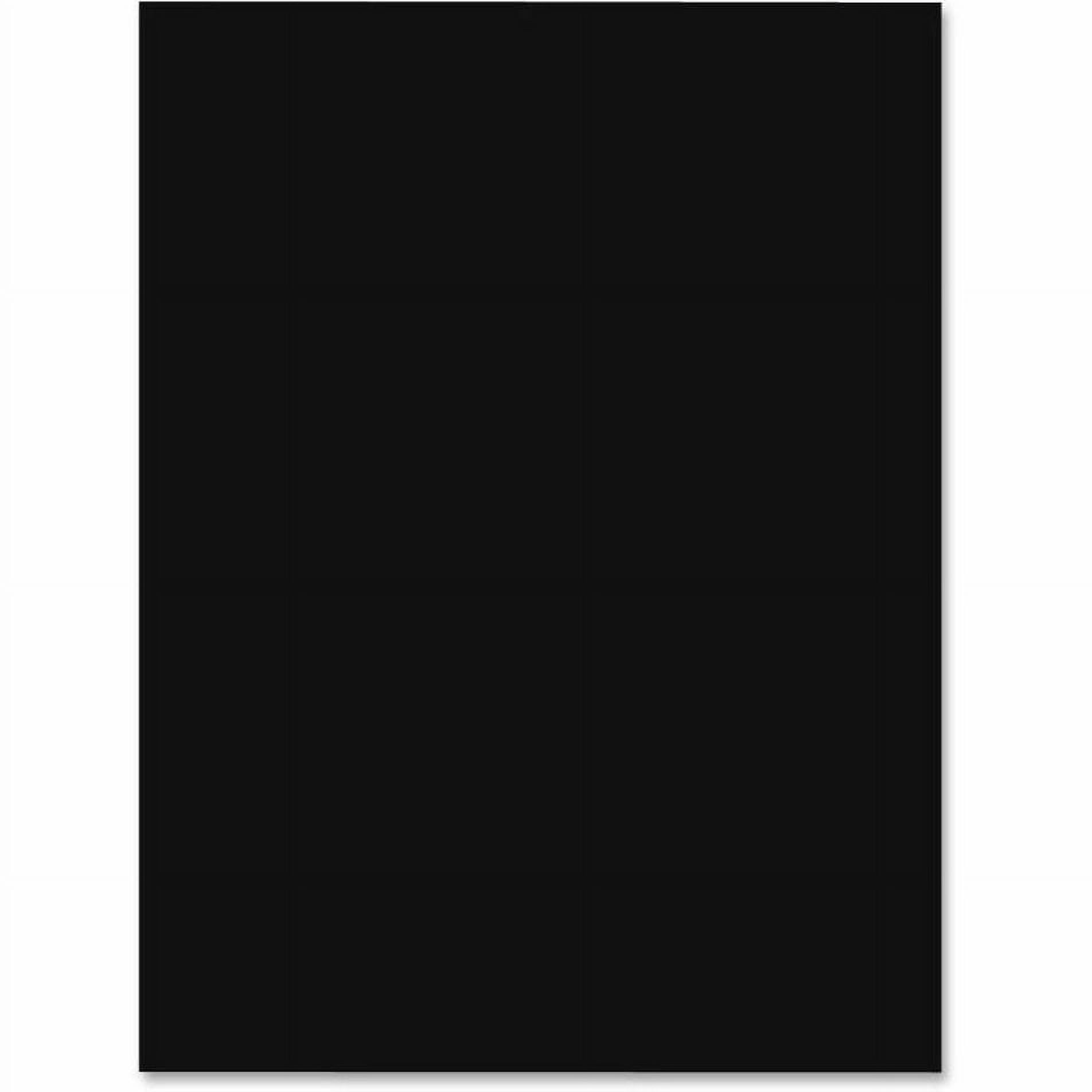 SP Richards, Black Heavyweight Construction Paper, Smooth Texture, 50 ...