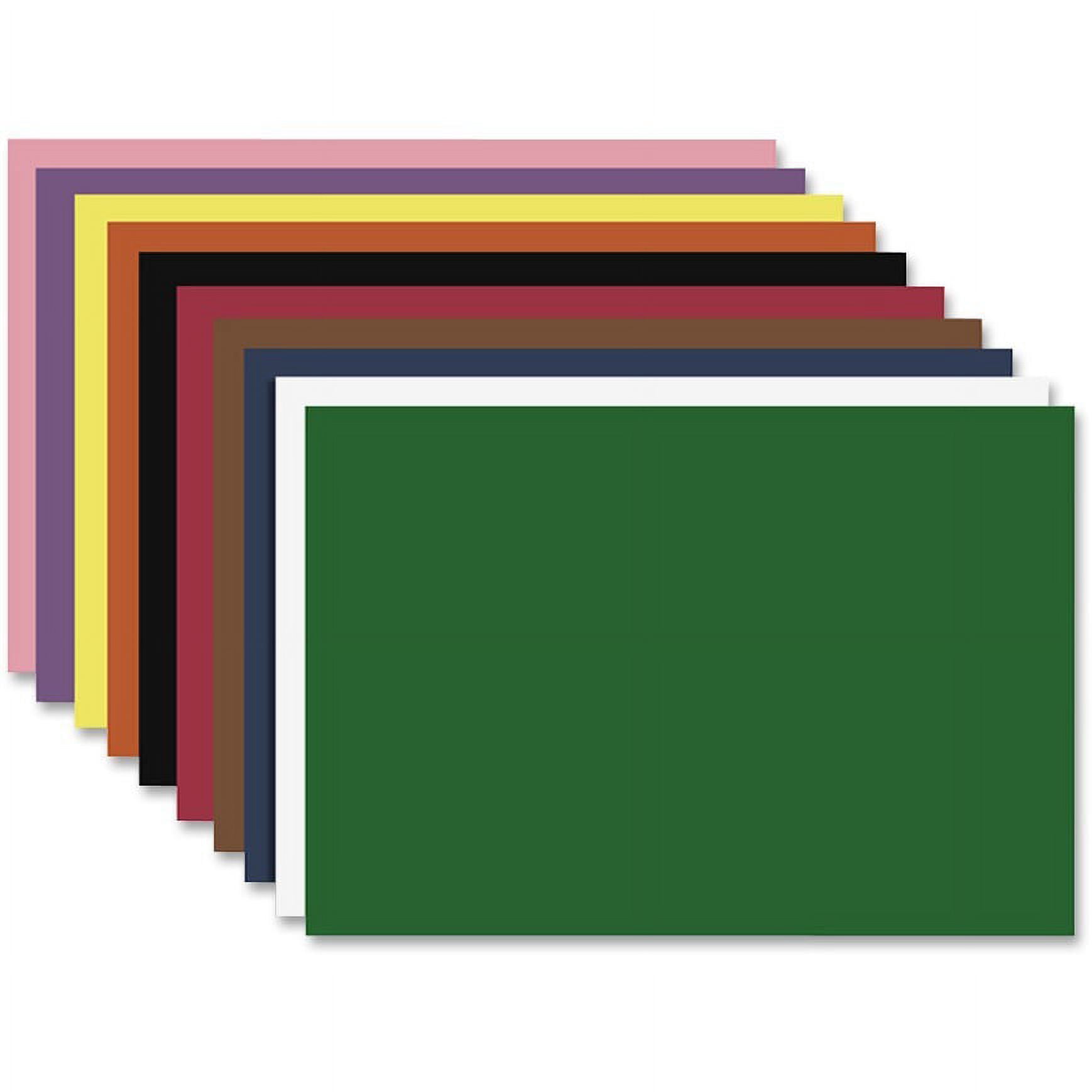 Sparco, SPR22305, All-purpose Construction Paper, 50 / Pack, White,Red ...