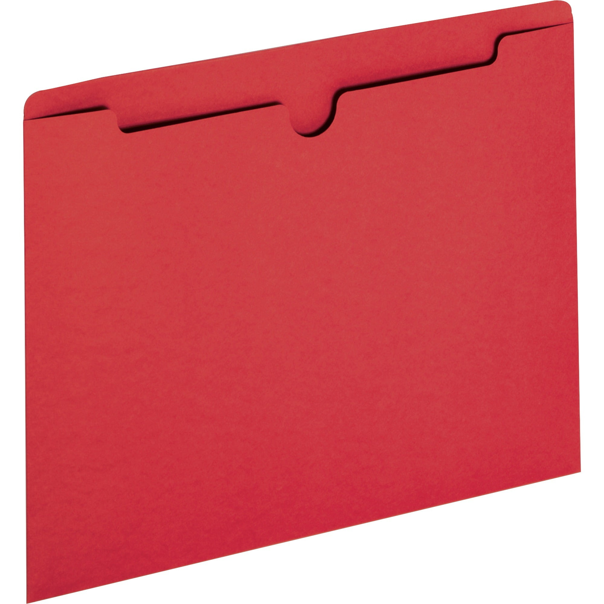 Sparco, SPR26560, Reinforced Tab Colored File Jackets, 100 / Box, Red ...
