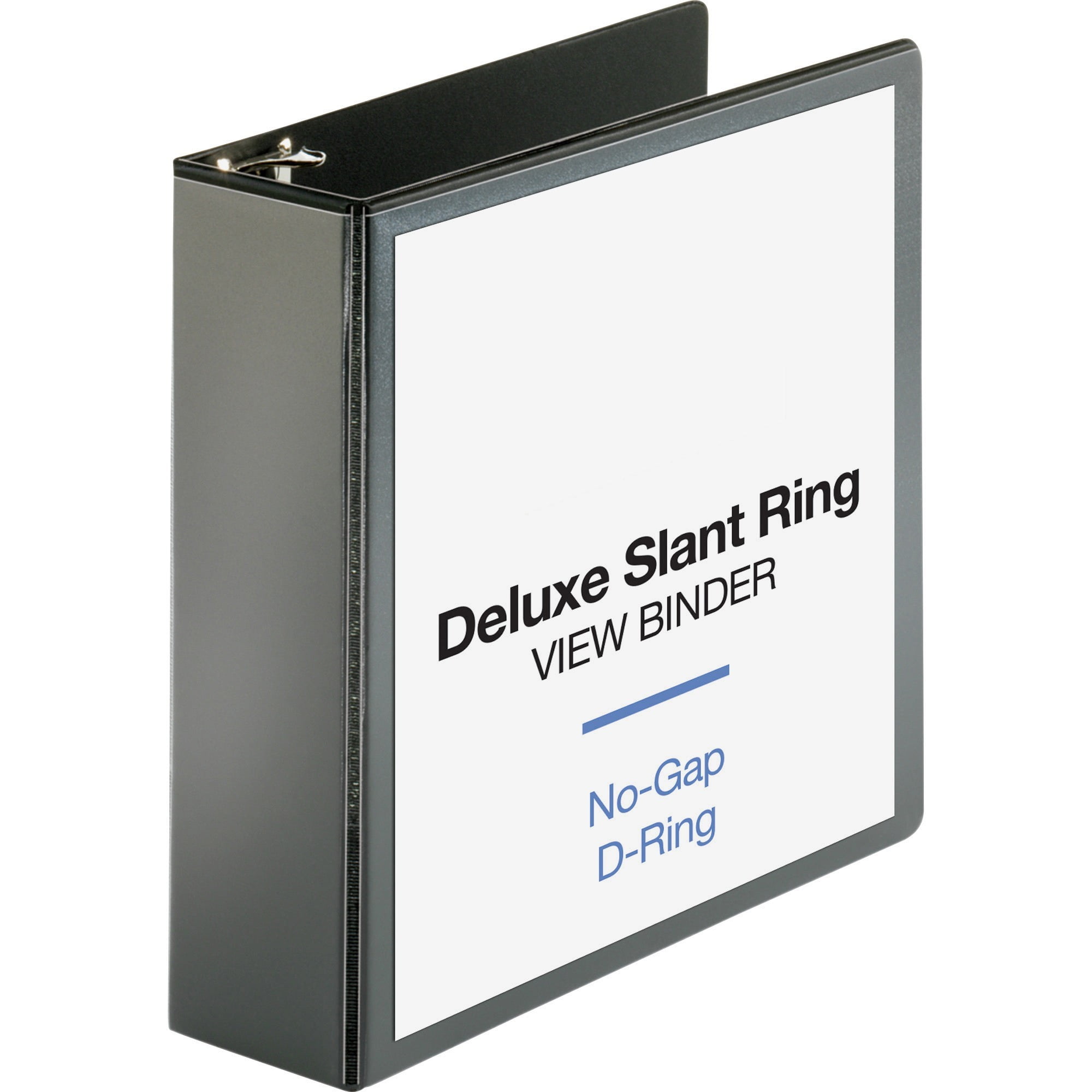 Sparco, SPR62470, Deluxe Slant Ring View Binders, 1 Each, Black ...