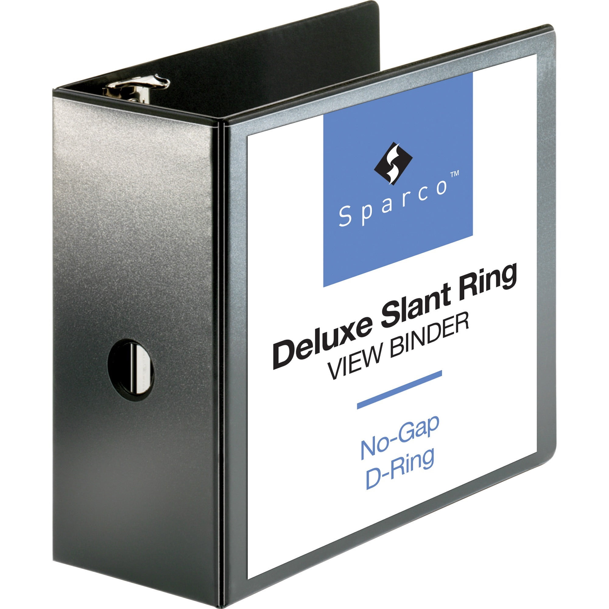 Sparco, SPR62474, Deluxe Slant Ring View Binders, 1 Each, Black ...