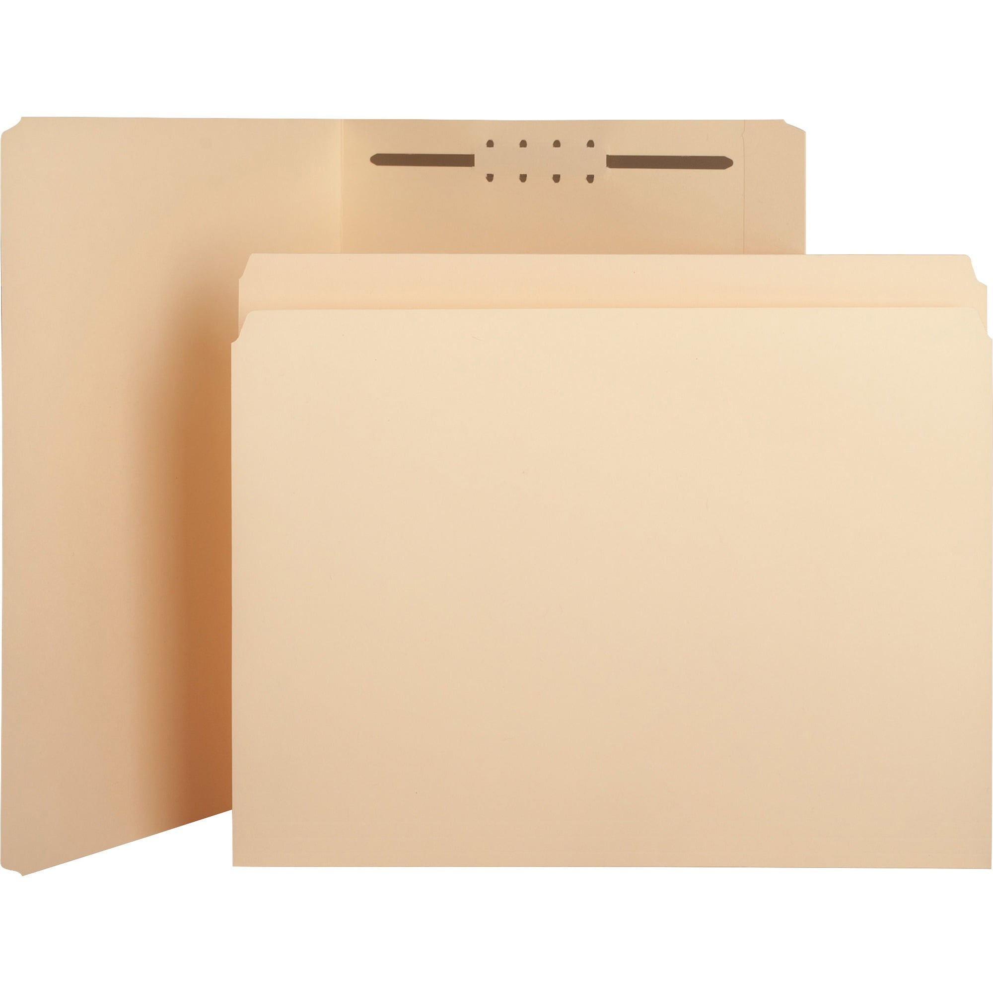 Sparco, SPRSP17210, Straight-cut Tab Fastener Folders, 50 / Box, Manila ...