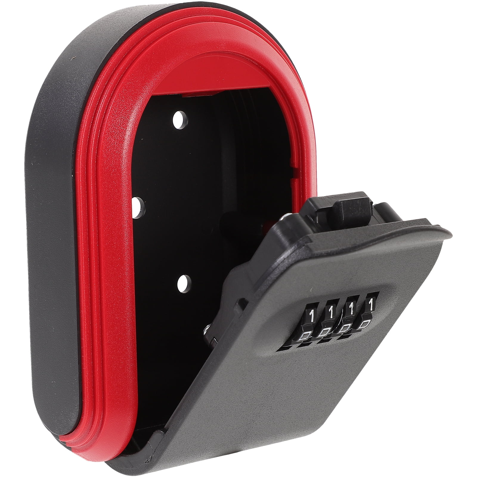 Spare Key Hider Hidden Holder for outside Lock Safe Wall Red - Walmart.com