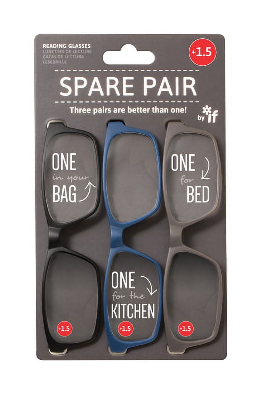 Spare Pair Reading Glasses +1.5 (Other) - Walmart.com