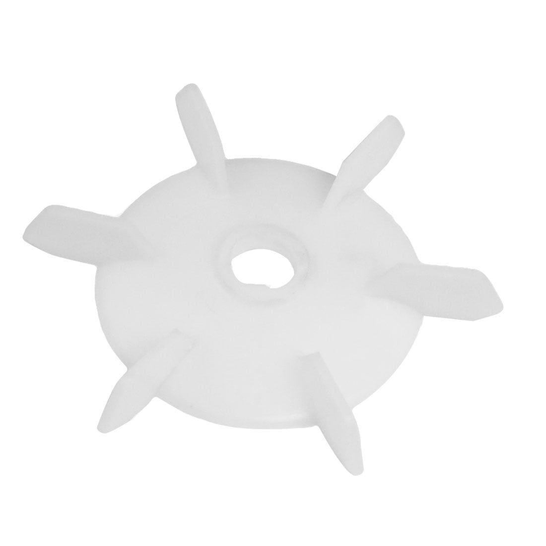 Spare Part 20mm Inner Dia. 6 Vanes Impeller Plastic Motor Fan Wheel ...
