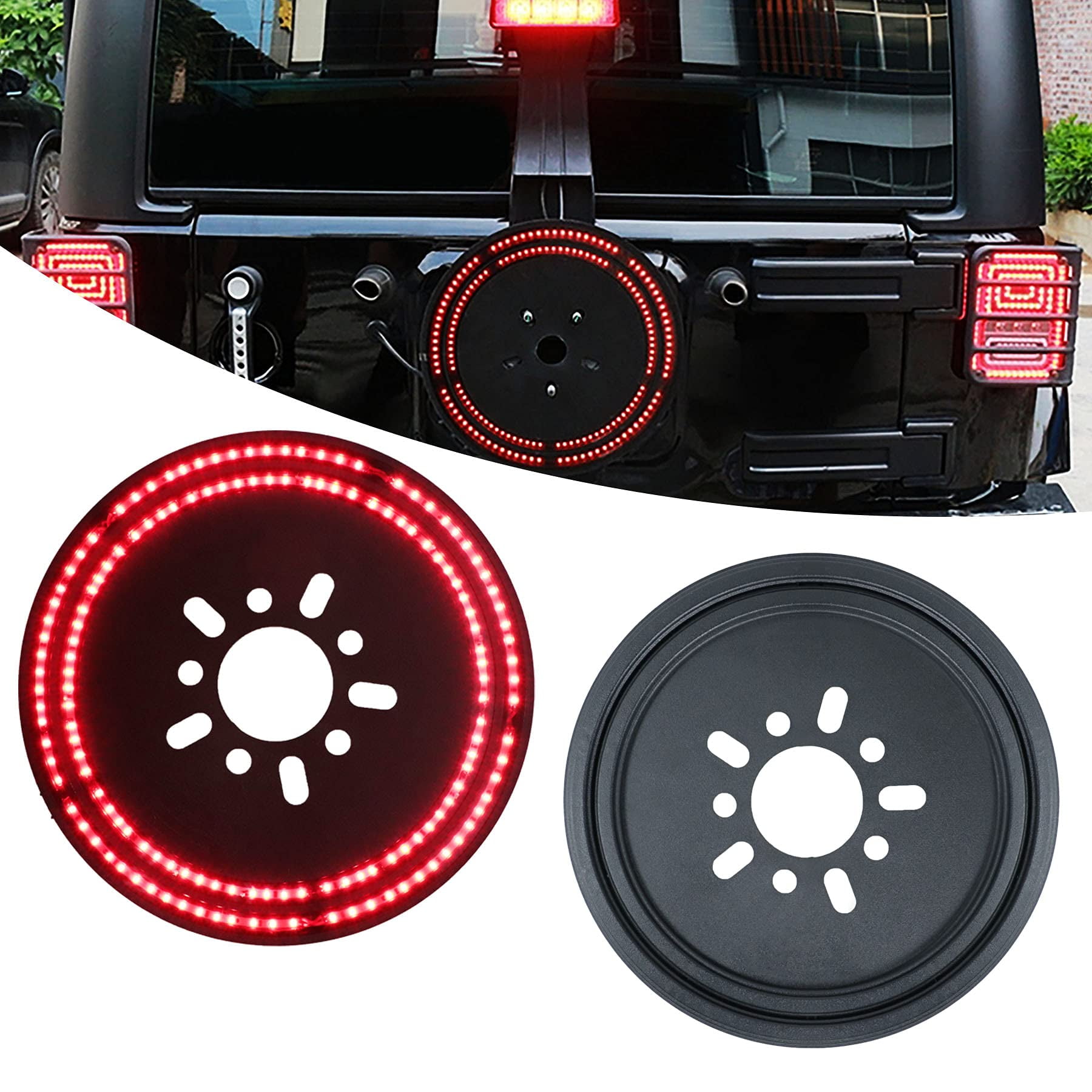 Spare Tire Brake Light Wheel Light BSL1 3rd Third Brake Light for Jeep ...