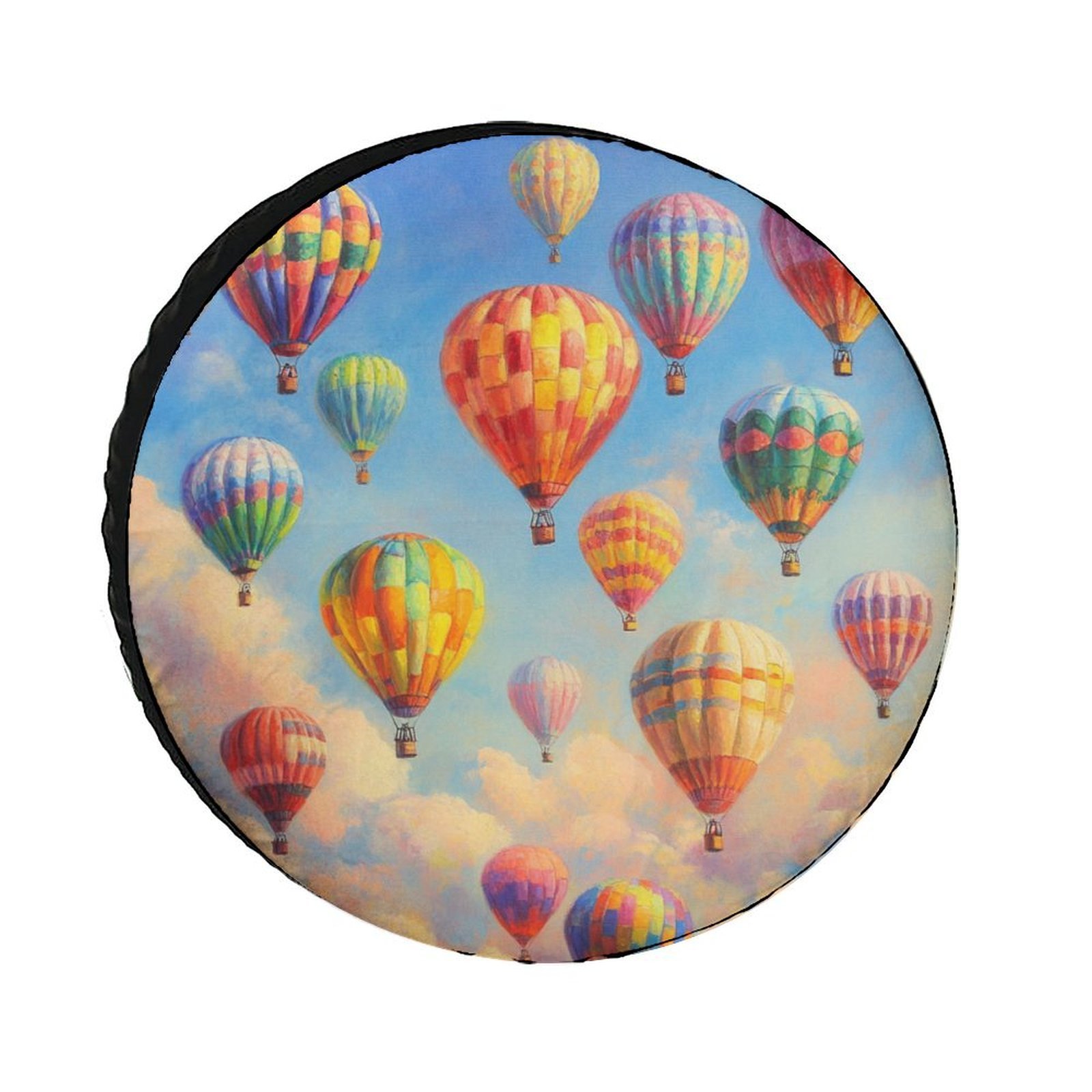 Spare Tire Cover 15inch Dreamy Hot Air Balloons Wheel Protectors ...