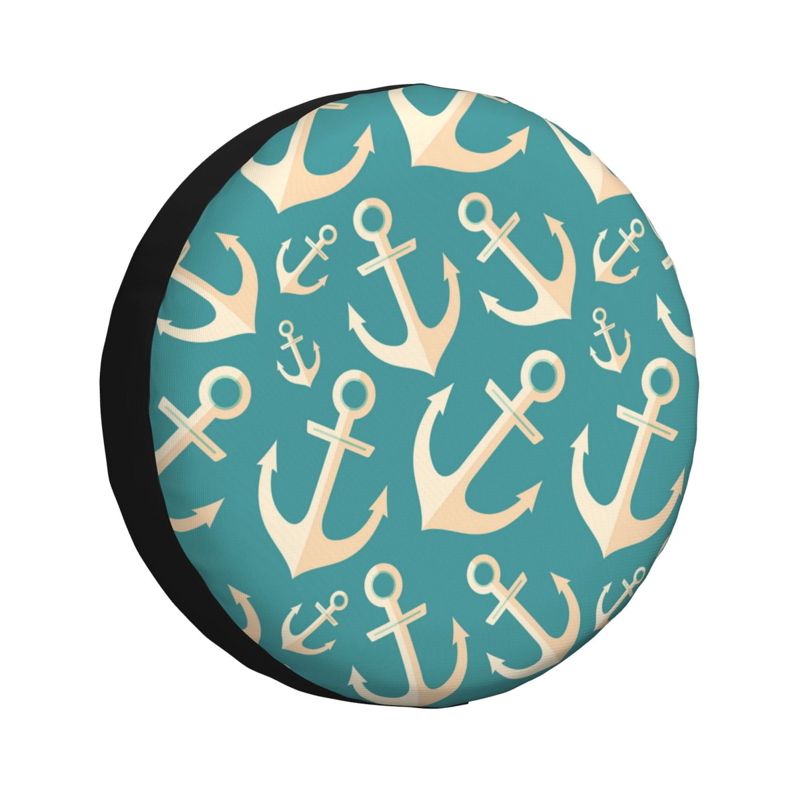 Spare Tire Cover, Anchor blue print aesthetic Wheel Cover Tire Covers ...