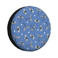Spare Tire Cover - Bee Dragonfly Blue Universal Fit for RV Car Camper ...