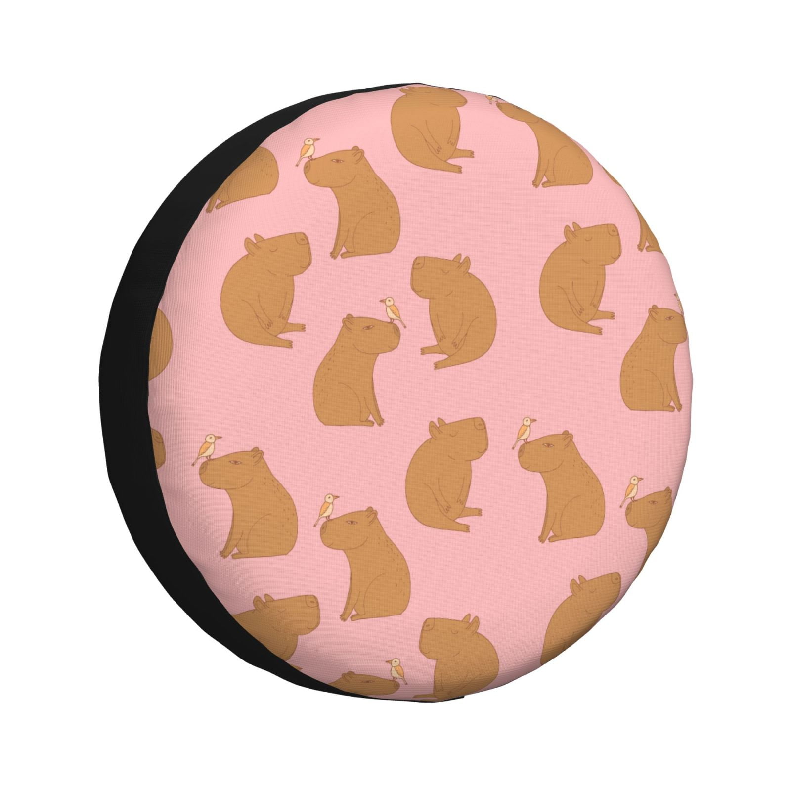 Spare Tire Cover, Bird Capybaras Pink Wheel Cover Tire Covers For ...