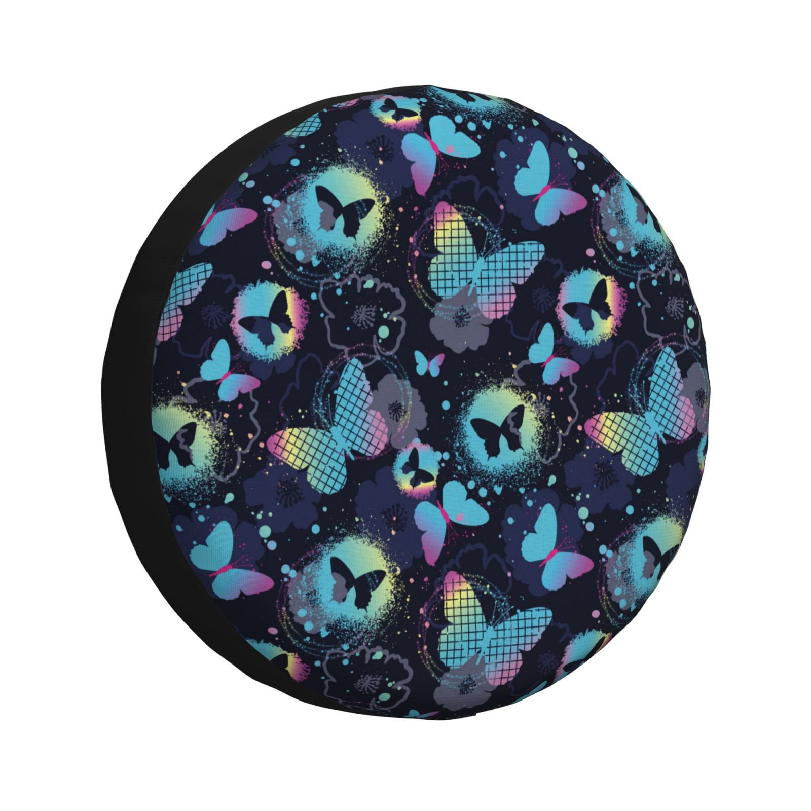 Spare Tire Cover - Blue Butterfly A Waterproof Sun Protection Universal ...