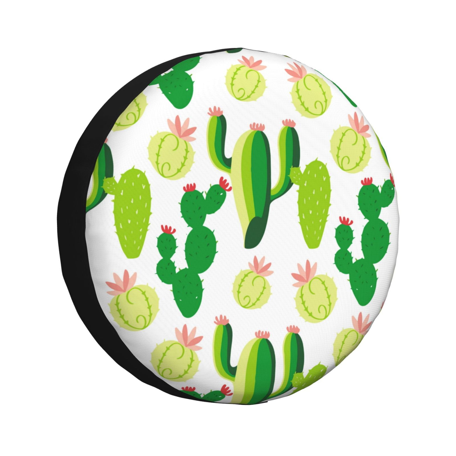 Spare Tire Cover, Cactus Pattern cartoon Tire Covers for Trailer, RV ...