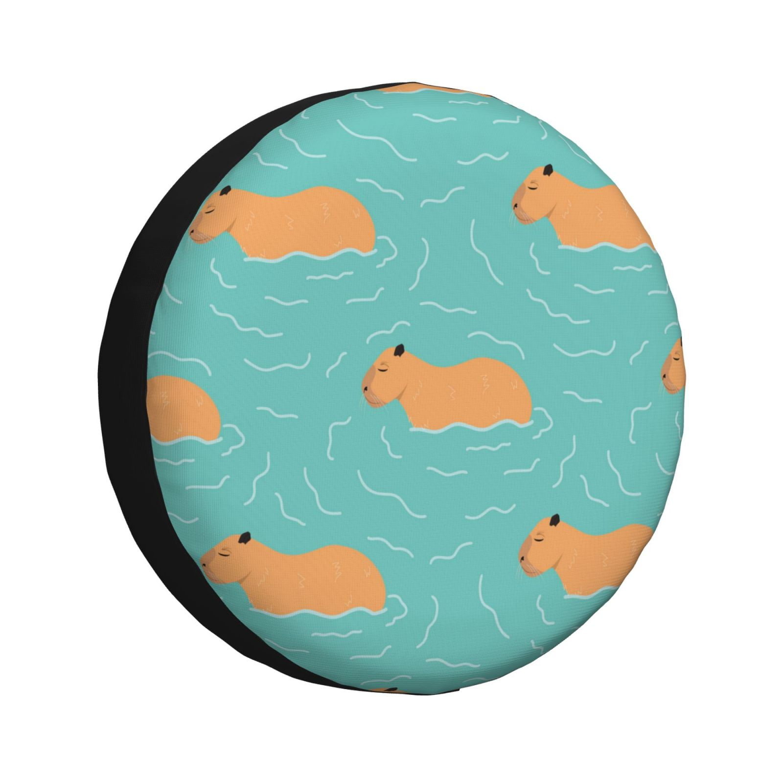 Spare Tire Cover - Capybaras Animal Waterproof Sun Protection Universal ...