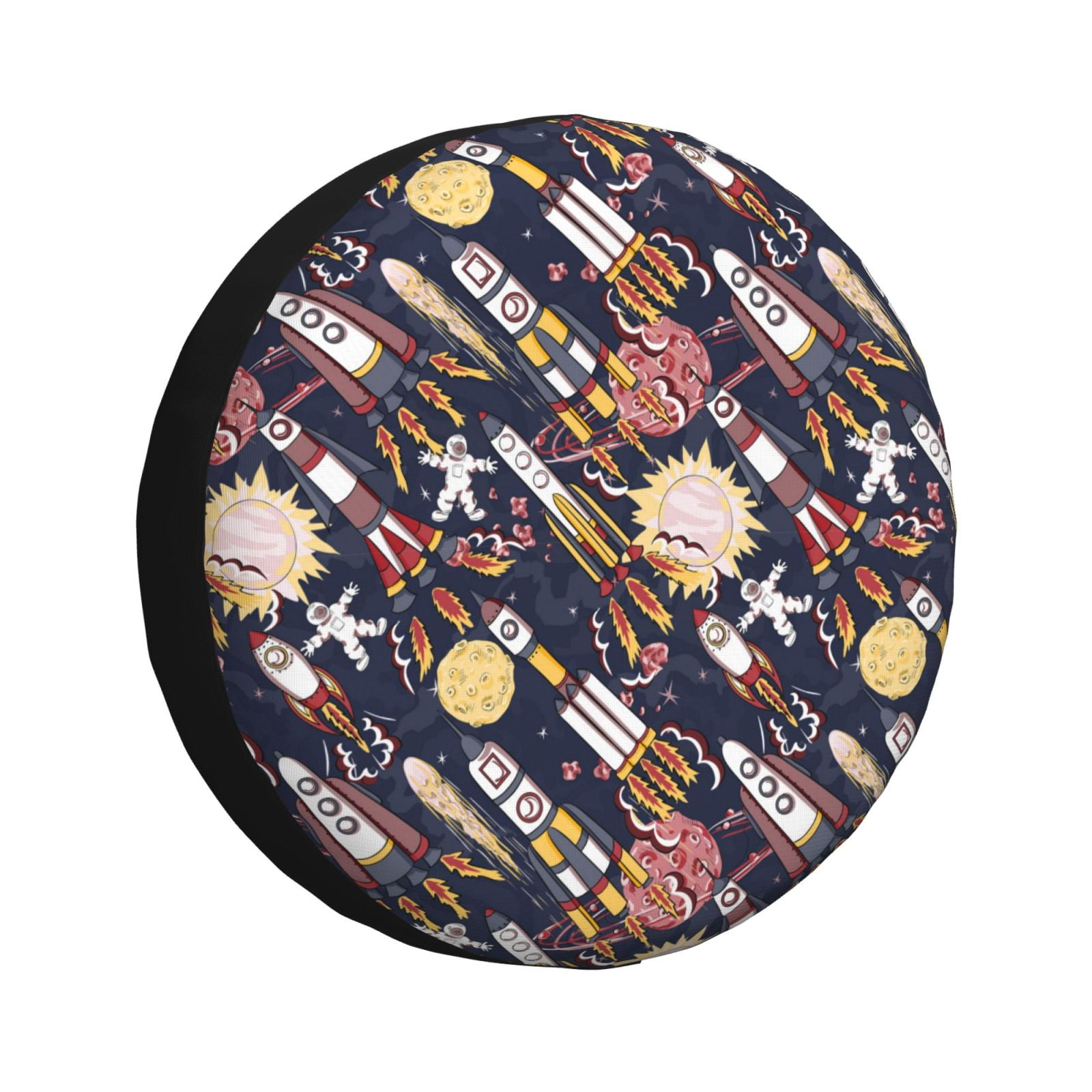Spare Tire Cover Cartoon Space 1 Waterproof Trailer Tire Covers 14''-17 ...