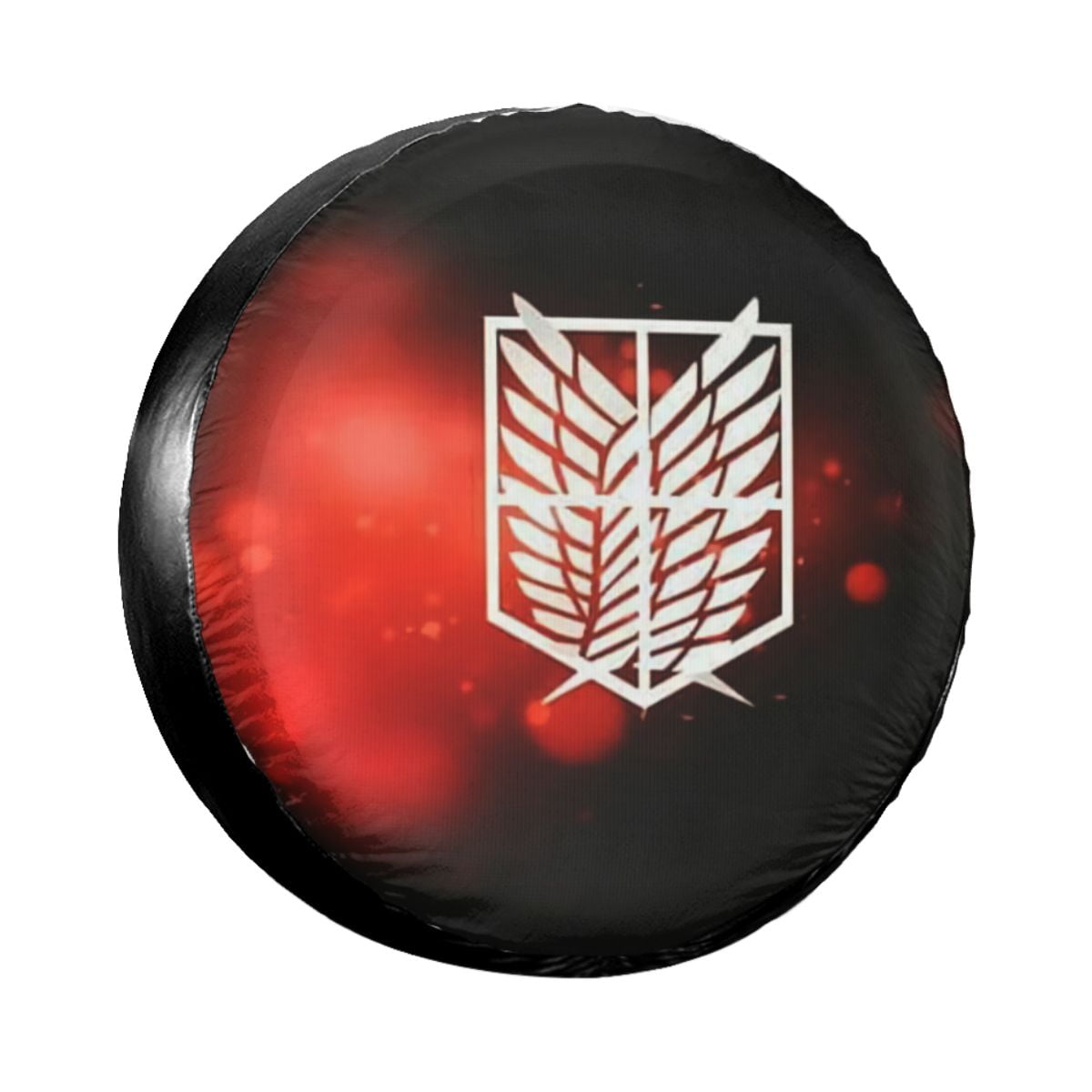 Spare Tire Cover Case Bag Pouch Anime AOT Wings of Freedom Wheel Covers ...