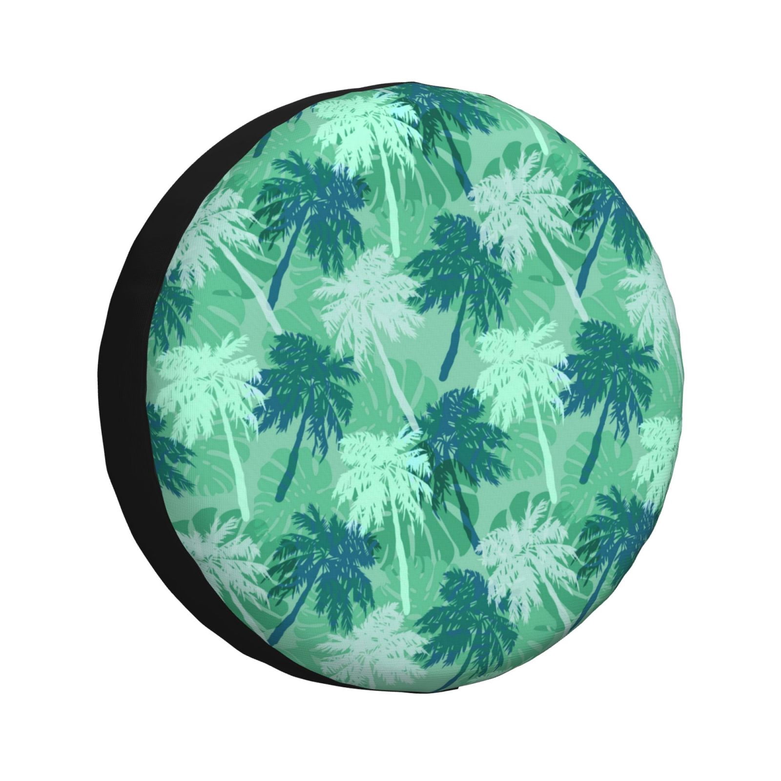 Spare Tire Cover, Coconut Trees Camouflage Wheel Cover Tire Covers For ...