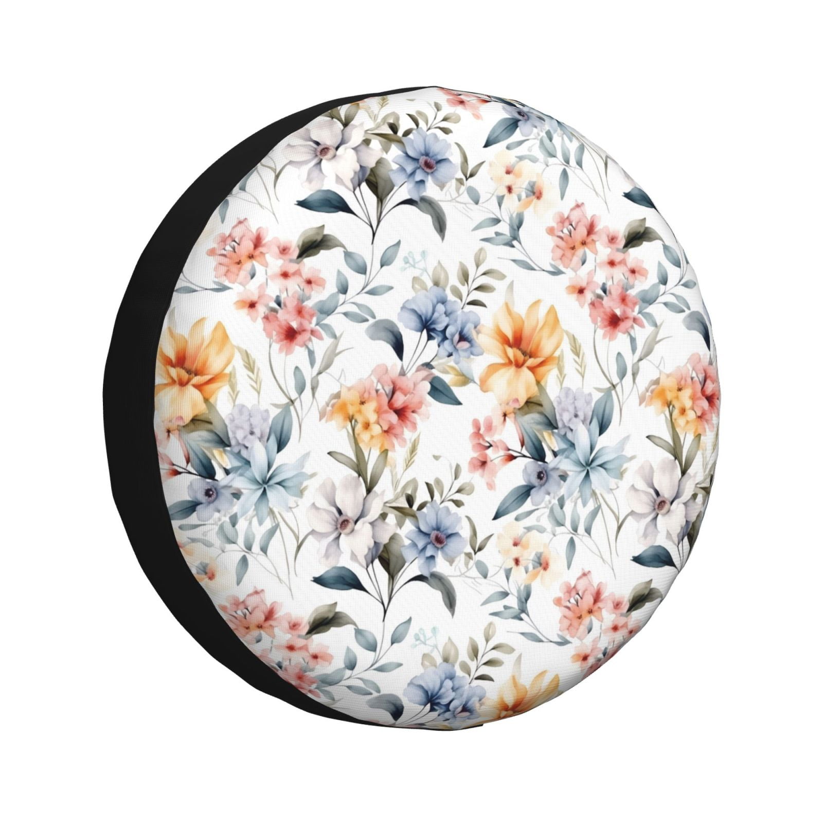 Spare Tire Cover, Colorful Lilies Flowers A Tire Covers for Trailer, RV ...