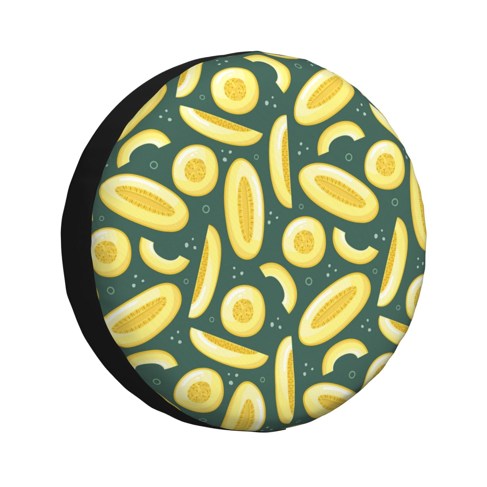 Spare Tire Cover Cute Crisp Cantaloupe Waterproof Trailer Tire Covers ...