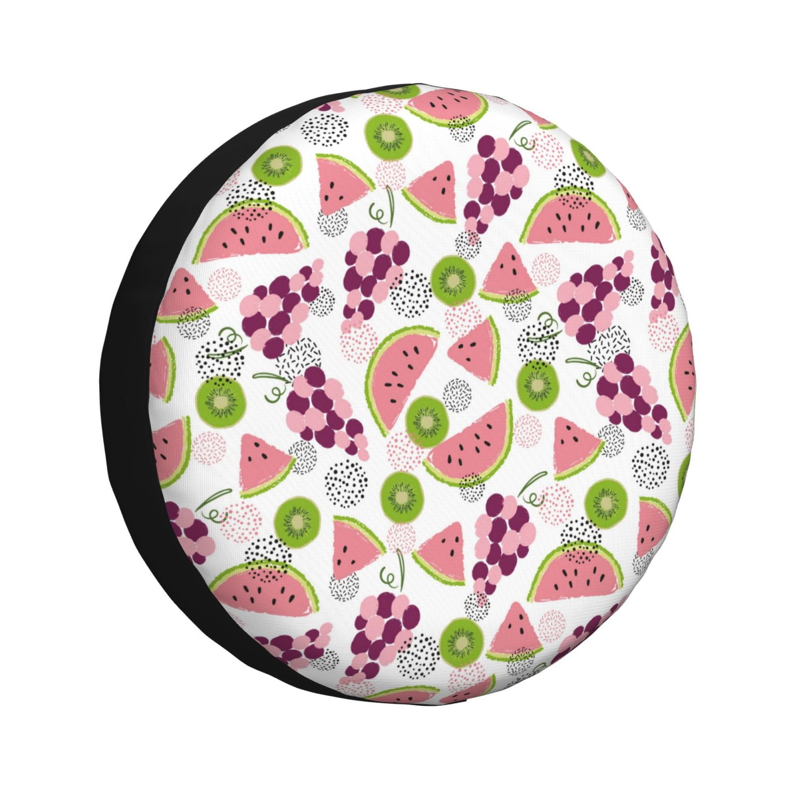 Spare Tire Cover Cute Grape Watermelon Waterproof Trailer Tire Covers ...