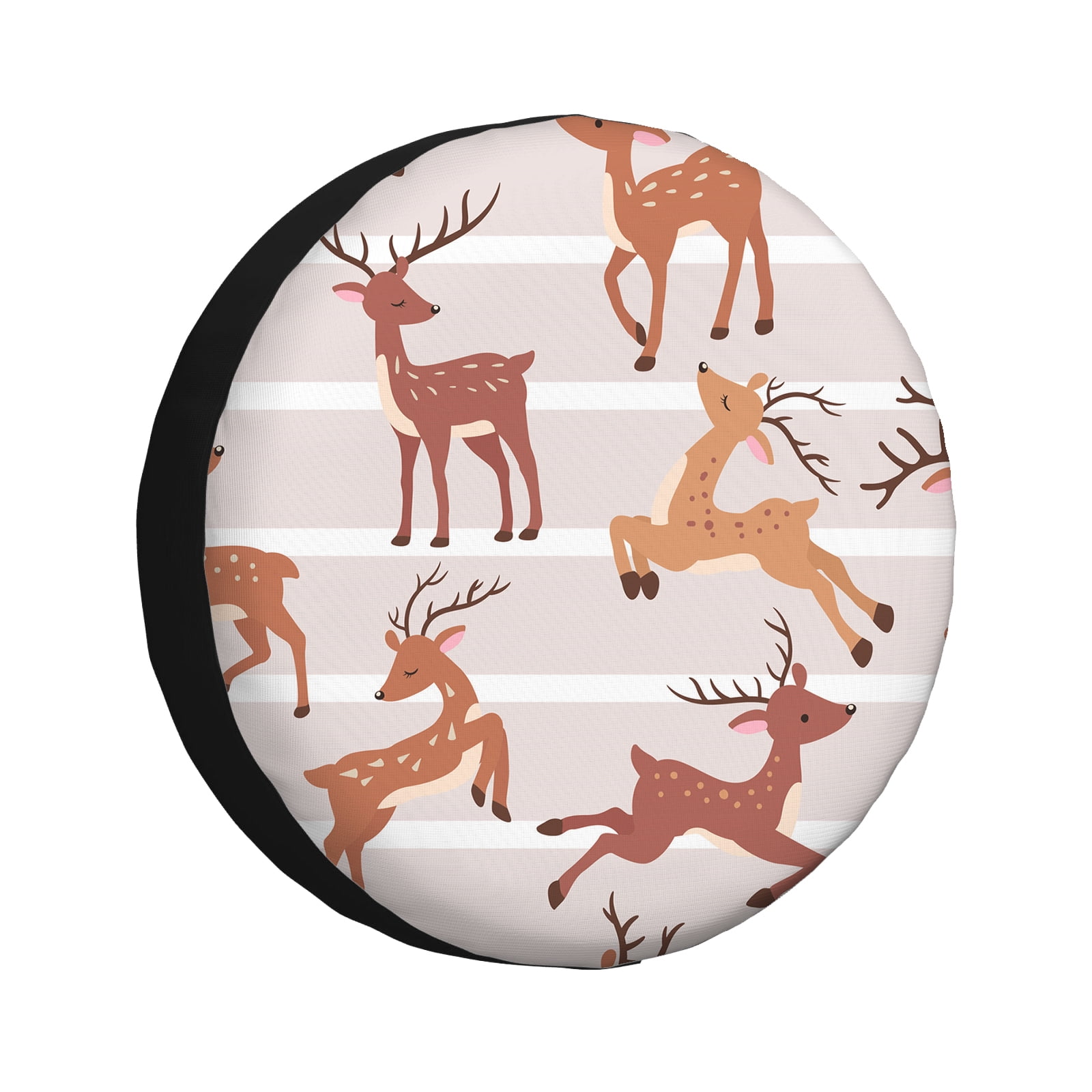 Spare Tire Cover Cute Reindeer In The Garden Weatherproof Wheel Covers ...