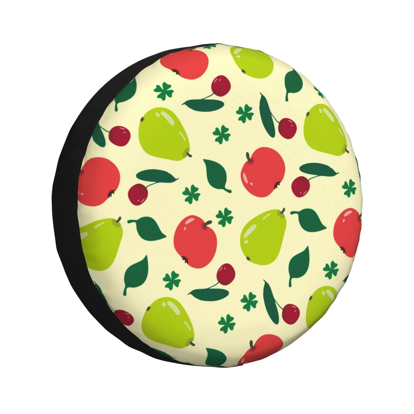 Spare Tire Cover - Cute Teal Pear Red Fruit Universal Fit for RV Car ...