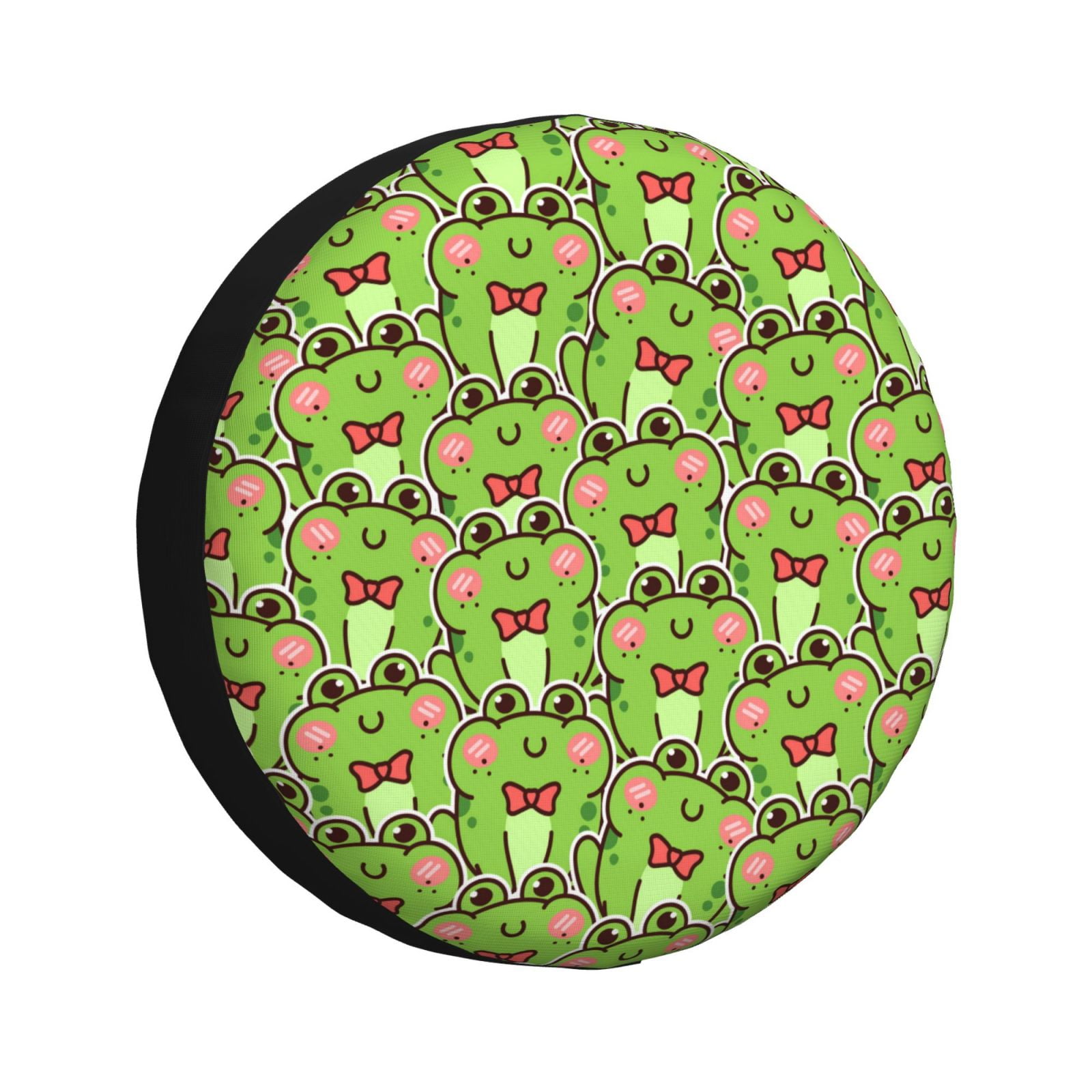 Spare Tire Cover - Cute green frog Kawaii Universal Fit for RV Car ...