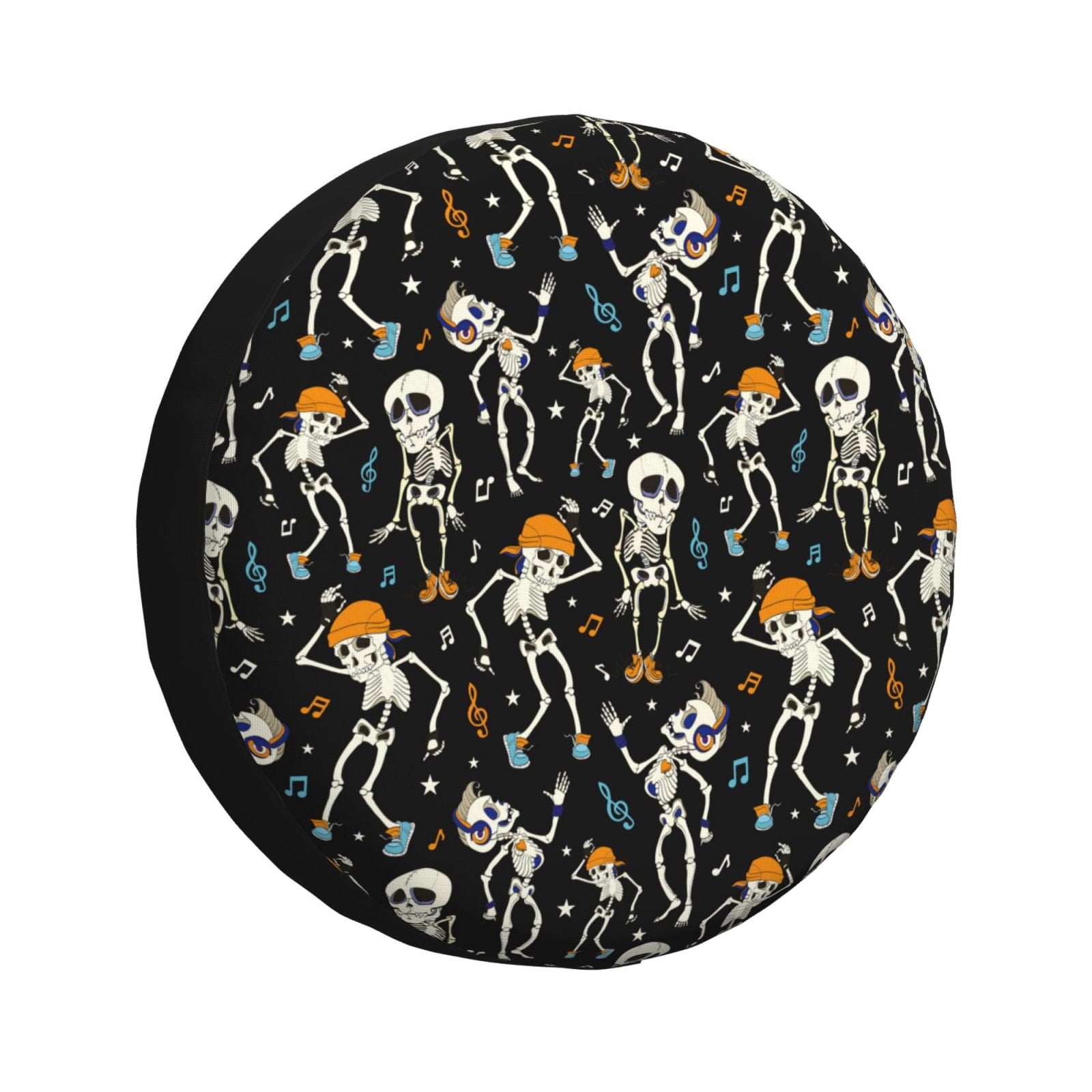 Spare Tire Cover, Dancing Skeleton Party Wheel Cover Tire Covers for ...
