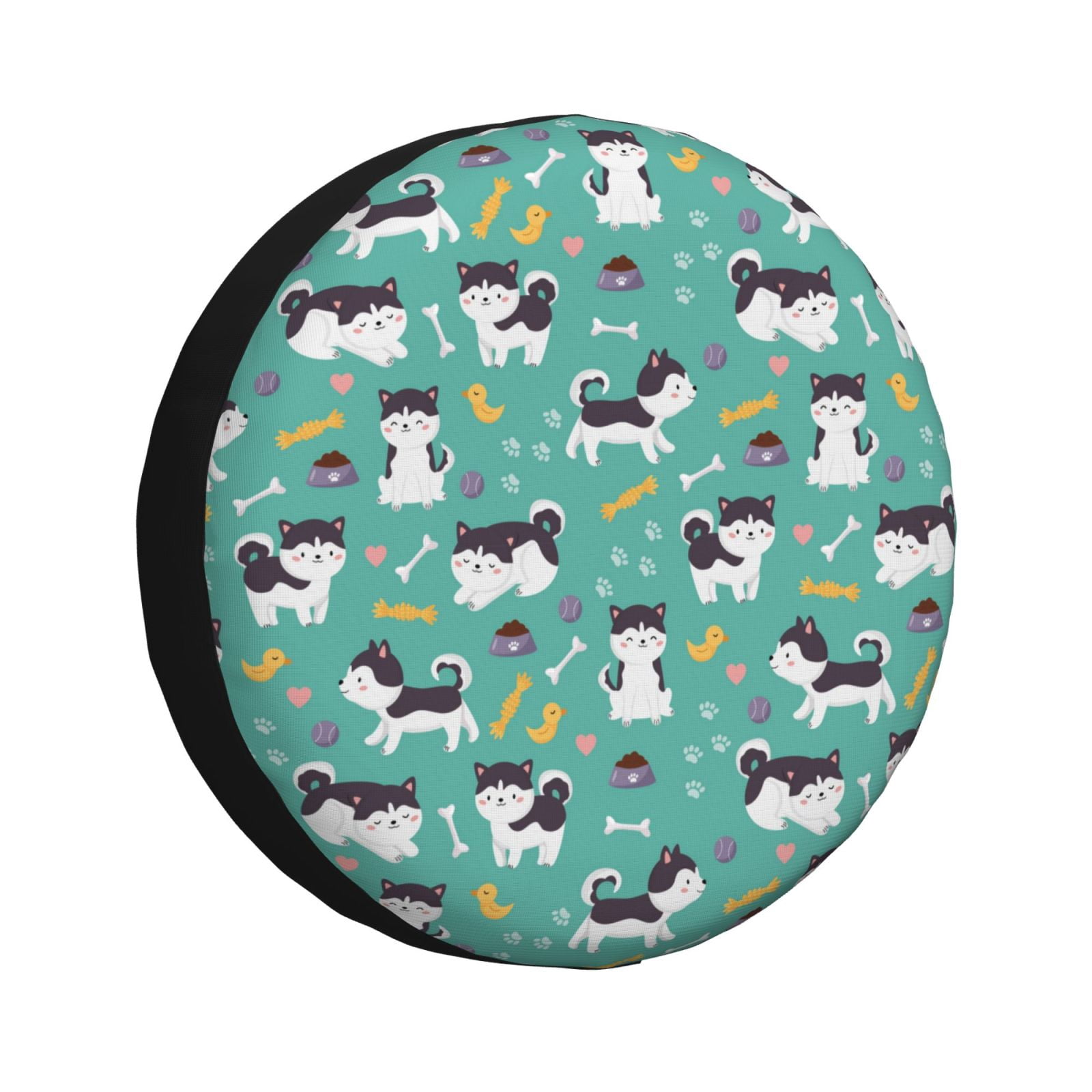 Spare Tire Cover - Dog ball bird Universal Fit for RV Car Camper SUV ...