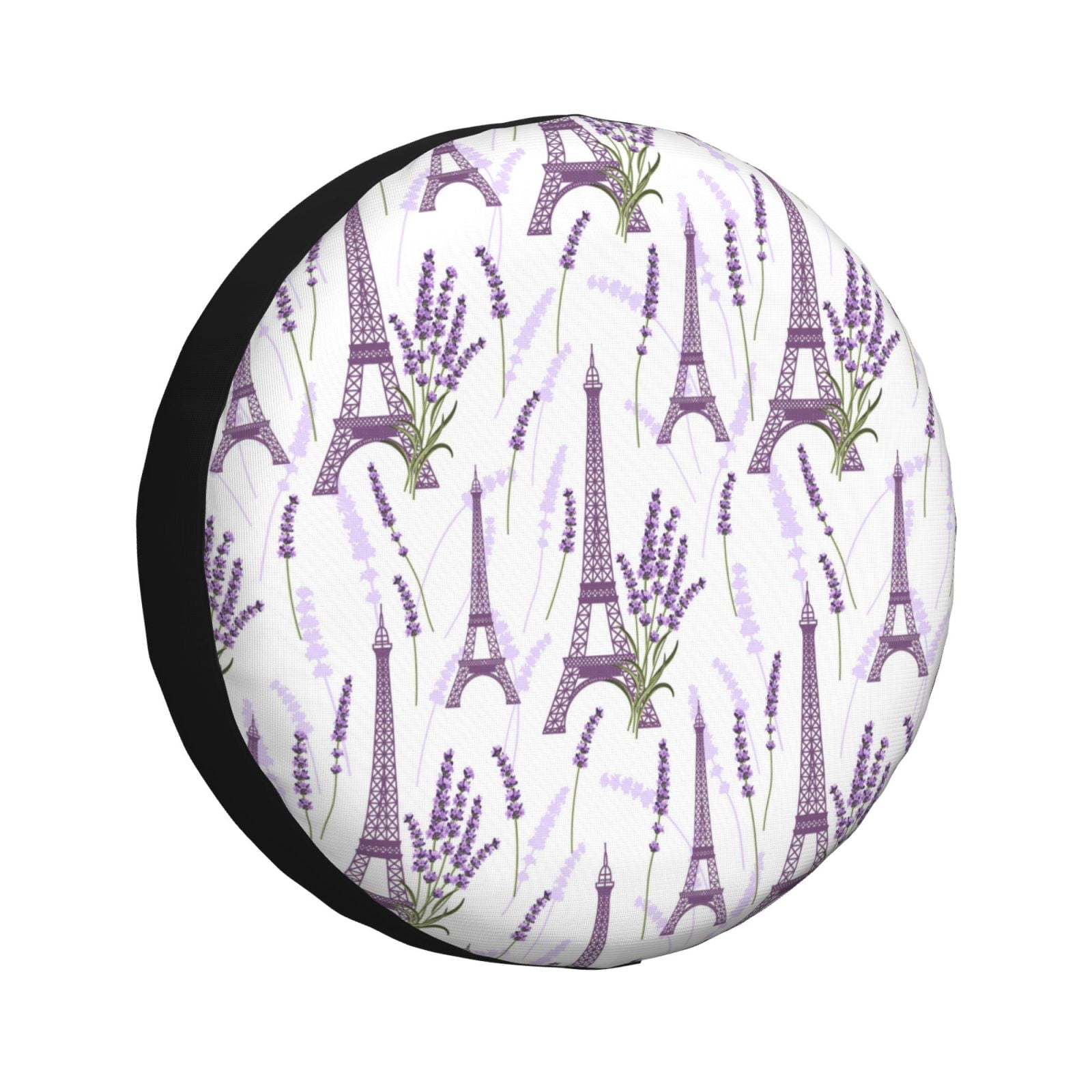 Spare Tire Cover, Eiffel Towers purple Tire Covers for Trailer, RV, Car ...